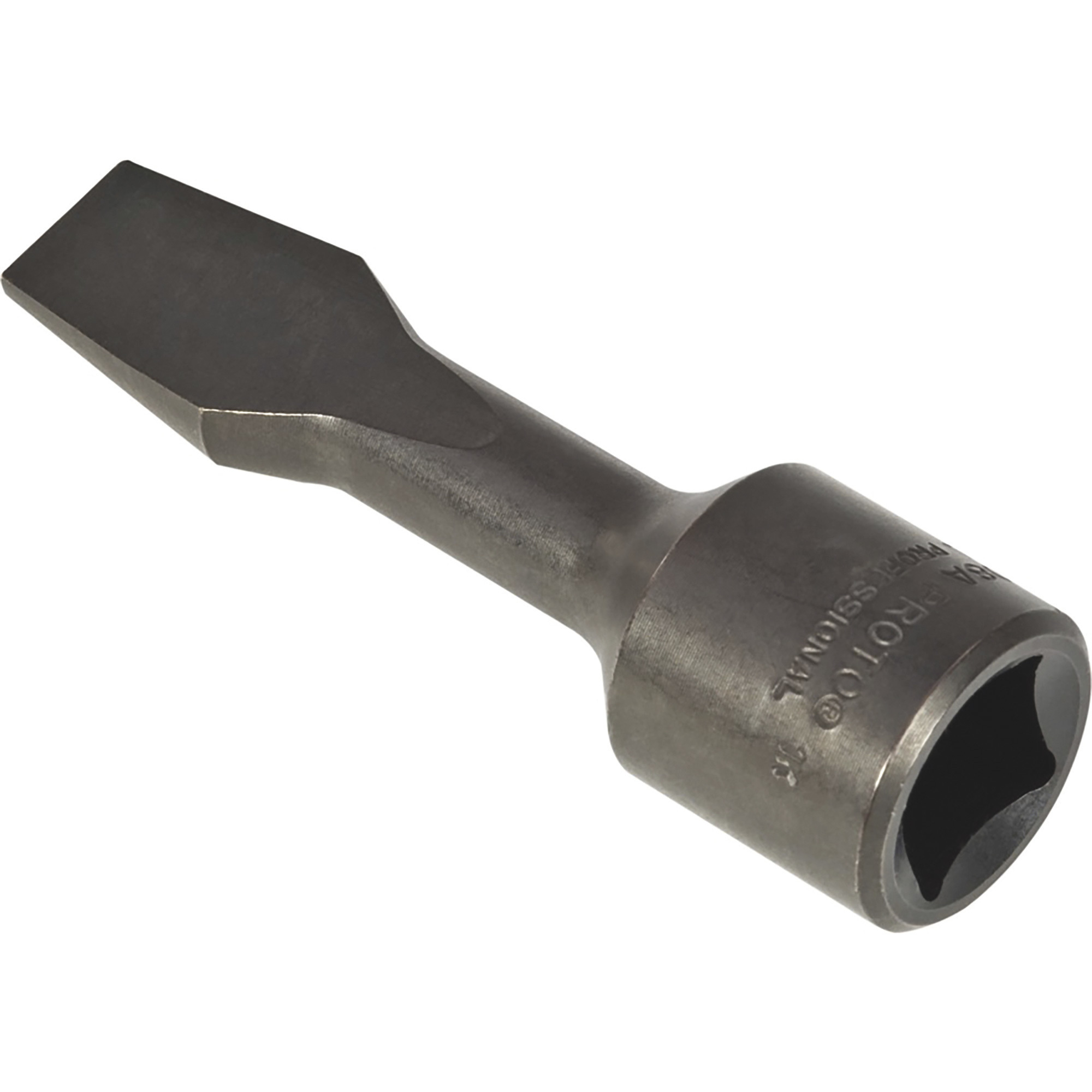 Proto 1/2in. Drive Slotted 1/2in. Screwdriver Bit Socket, Model# J5408A ...