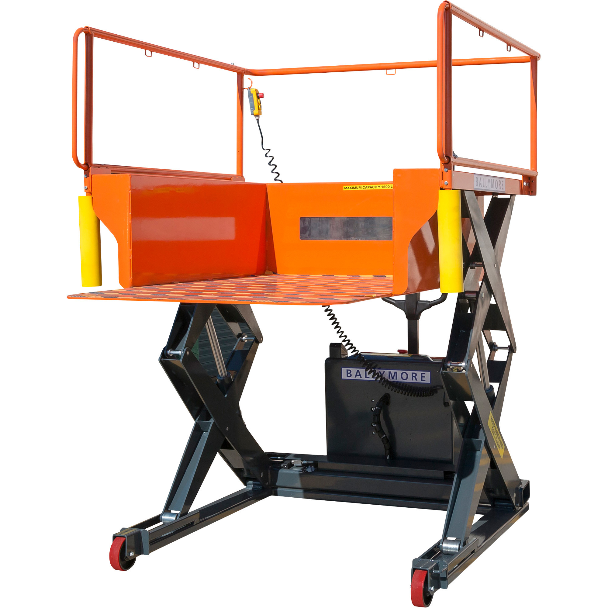 Ballymore PLD Plus Portable Loading Dock, 1500-Lb. Capacity, 105in.L x ...