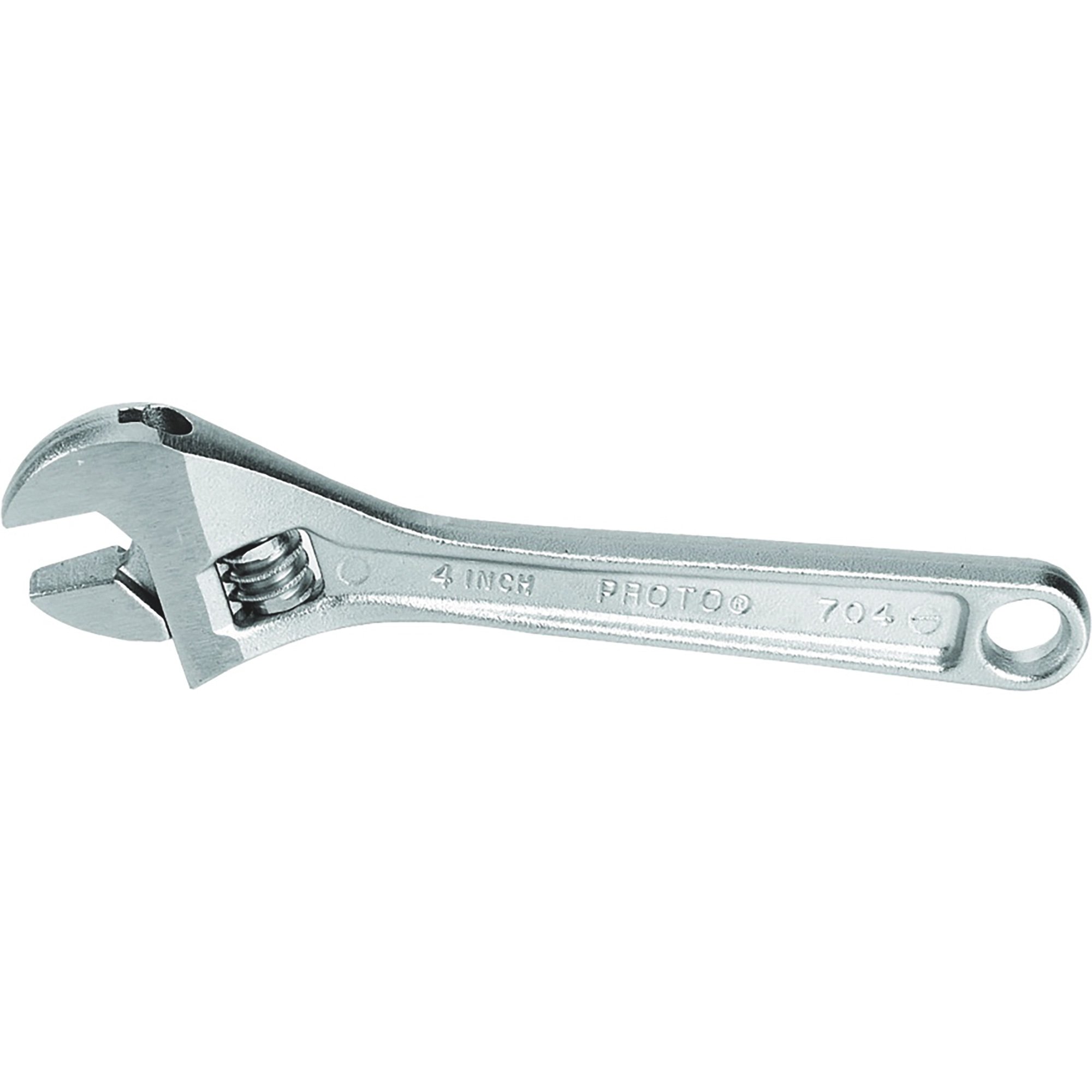 Proto 4in. Adjustable Wrench — Satin Finish, Model# J704 | Northern Tool