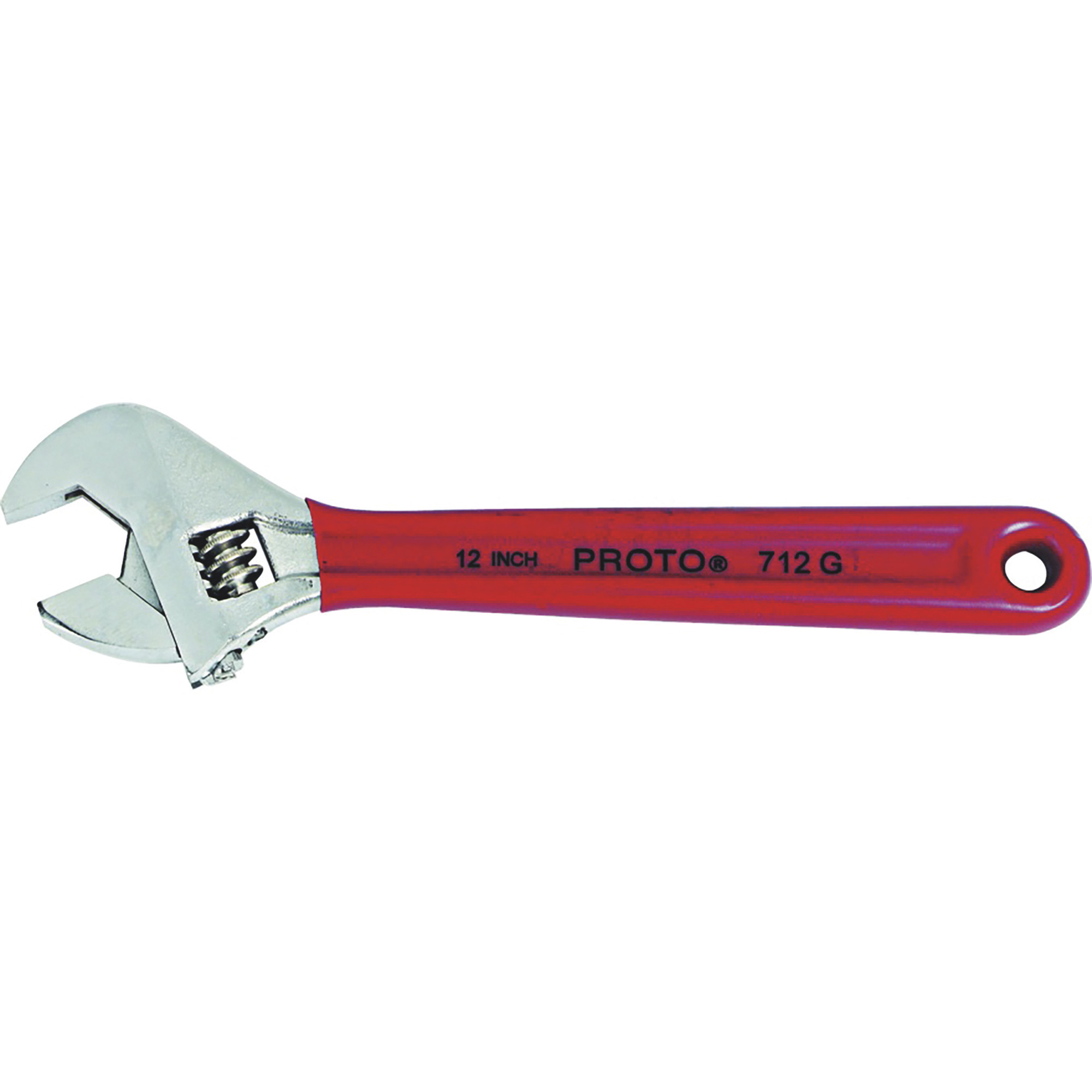 Proto 10in. Adjustable Wrench with Cushioned Handle — Satin Finish ...