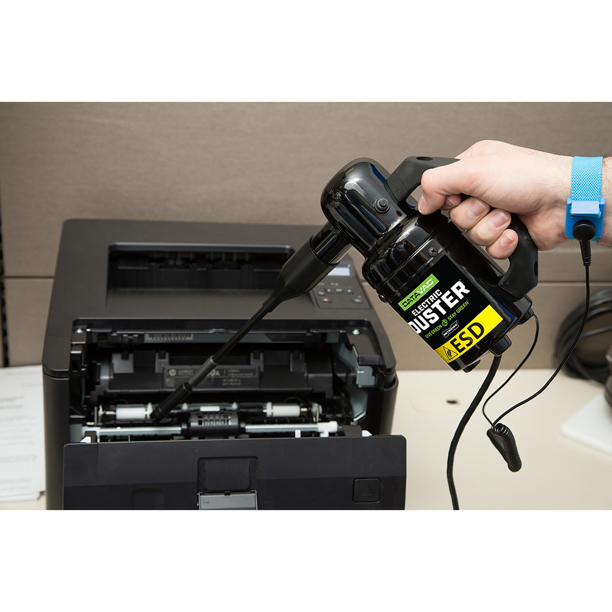 METROVAC DataVac ESD Safe Anti-Static Electric Duster / Blower, 3/4 HP ...