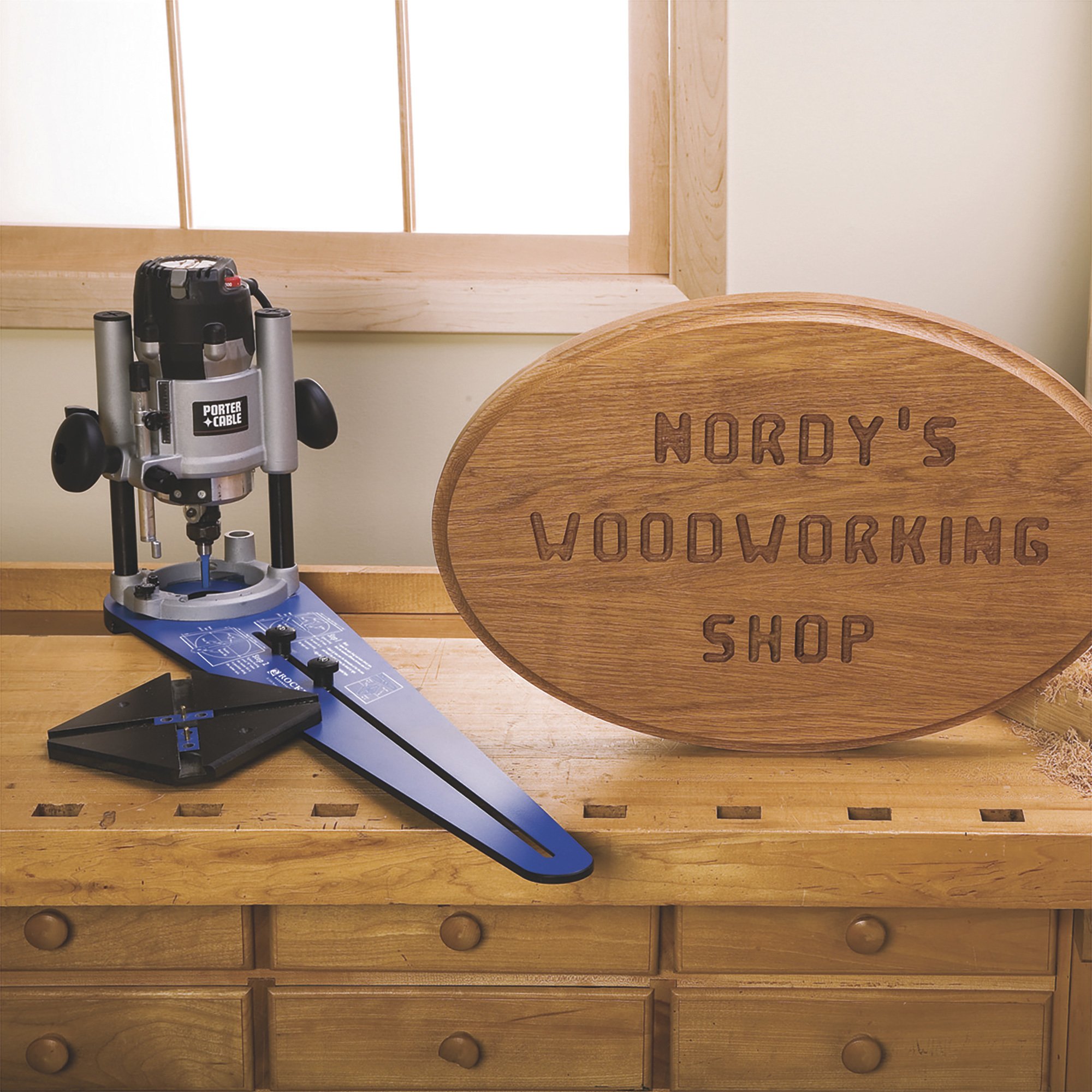 Rockler Ellipse/Circle Router Jig , Model# 27712 | Northern Tool