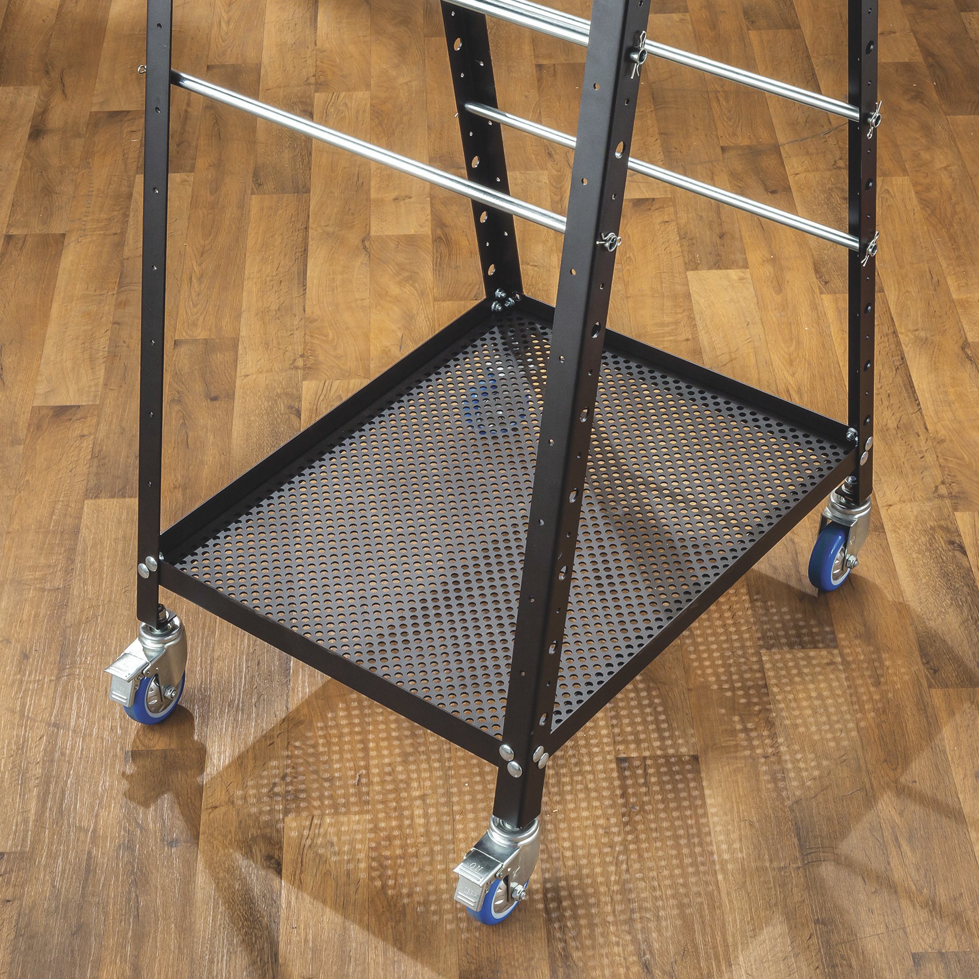 Rockler Perforated Steel Bottom Shelf for Rockler Pack Rack Plus, Model ...