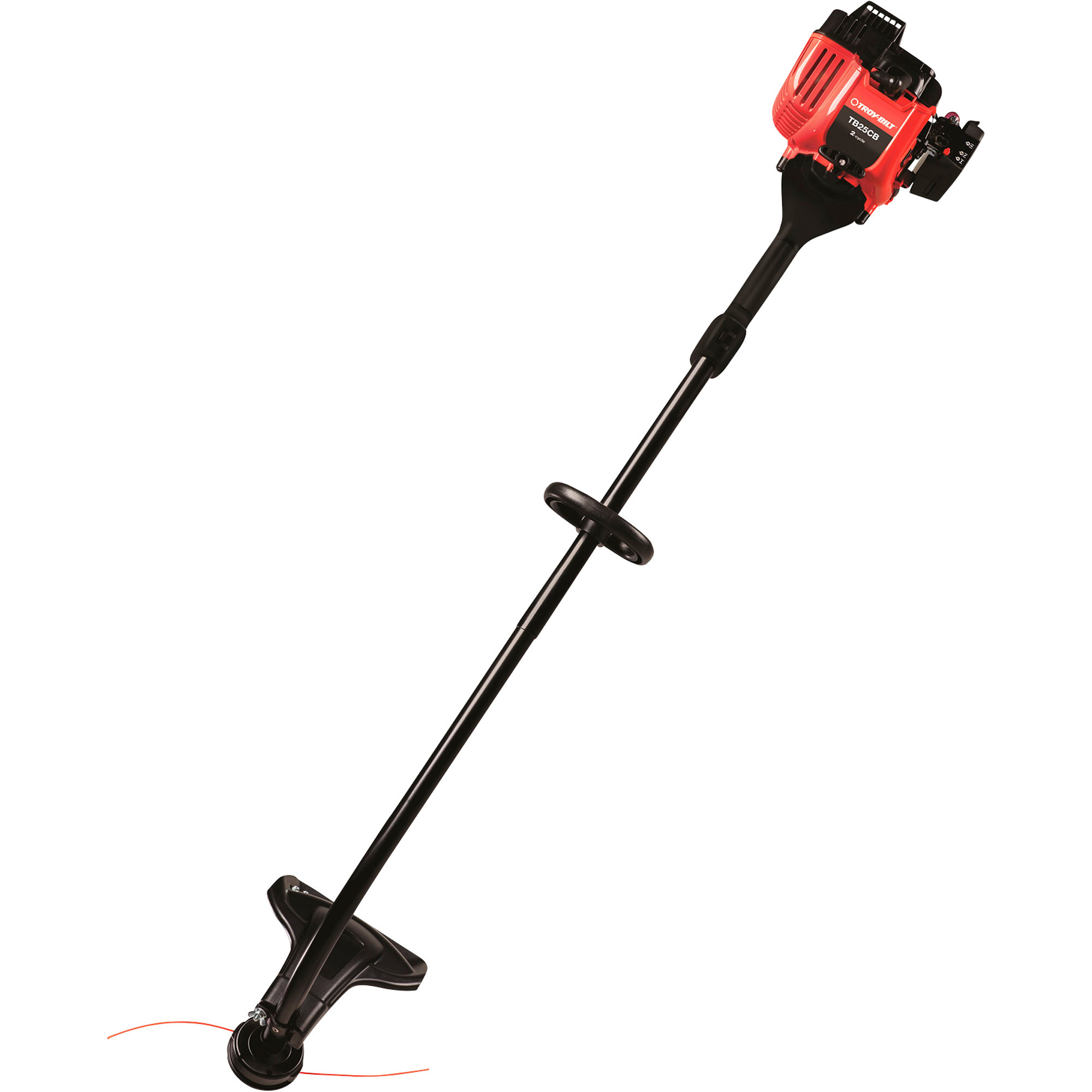 Troy-Bilt Curved Shaft String Trimmer, 25cc, 2-Cycle Engine, 16in ...