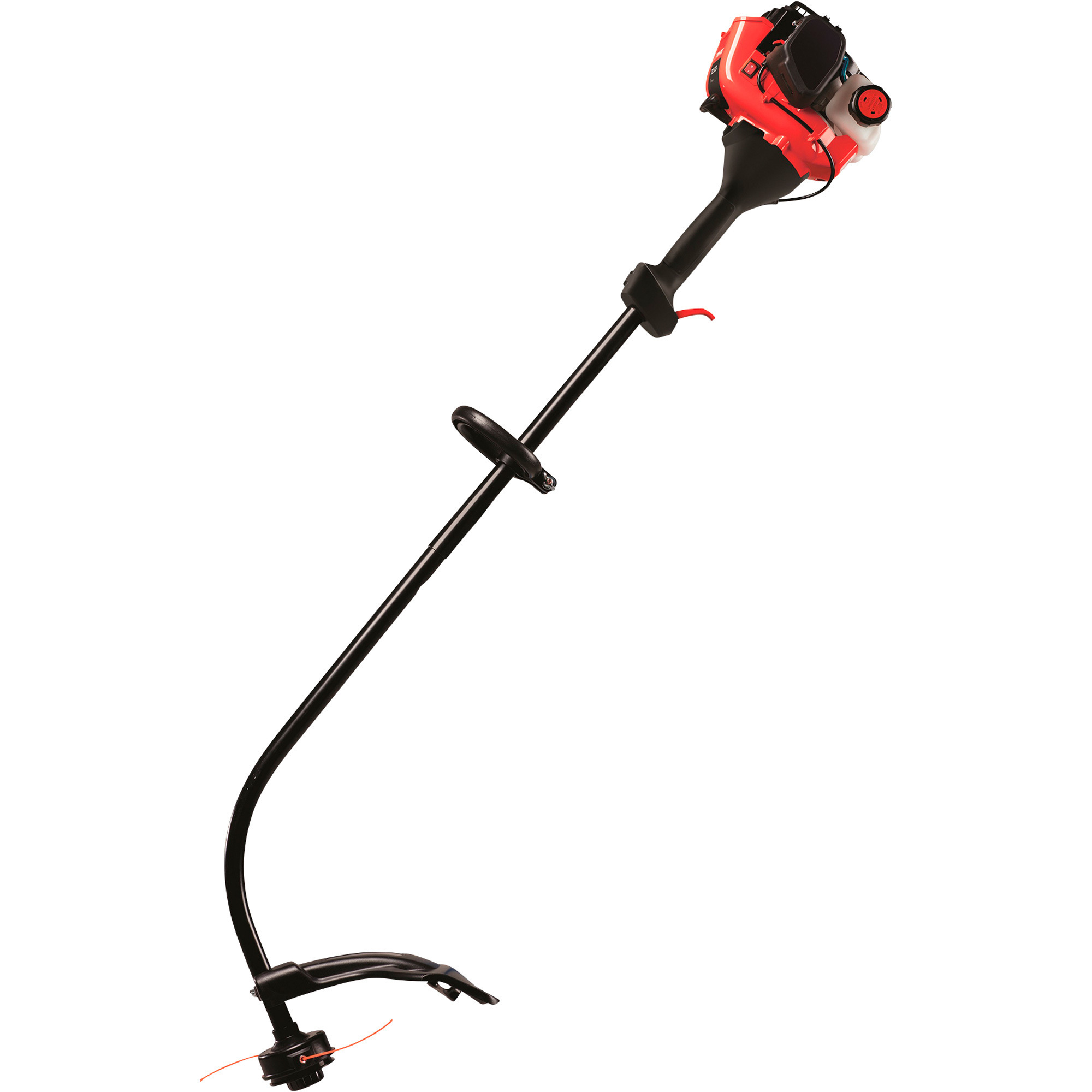 Troy-Bilt Curved Shaft String Trimmer, 25cc, 2-Cycle Engine, 16in ...