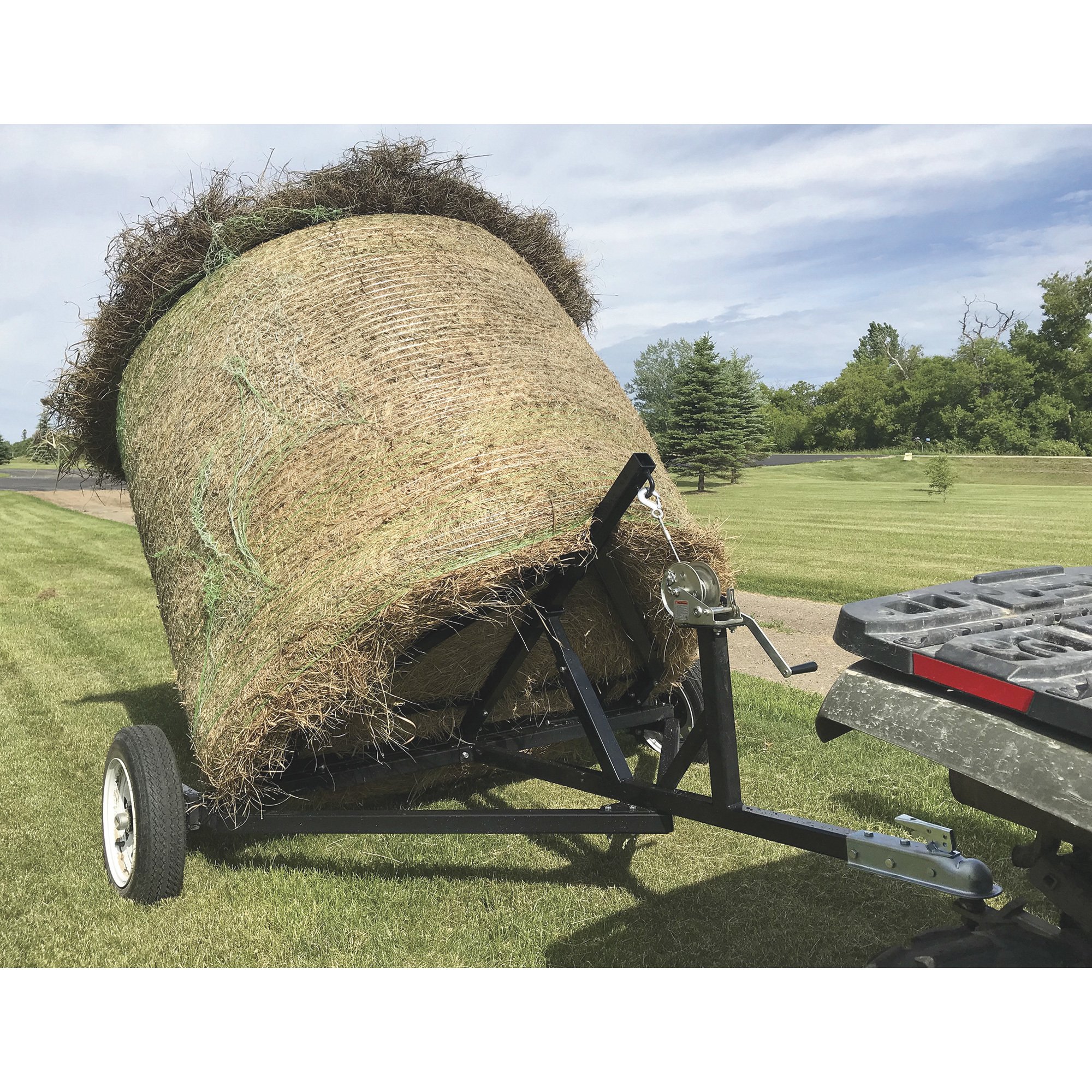 Field Tuff Towable Adjustable Bale Mover — 24.5in./37in./49in ...