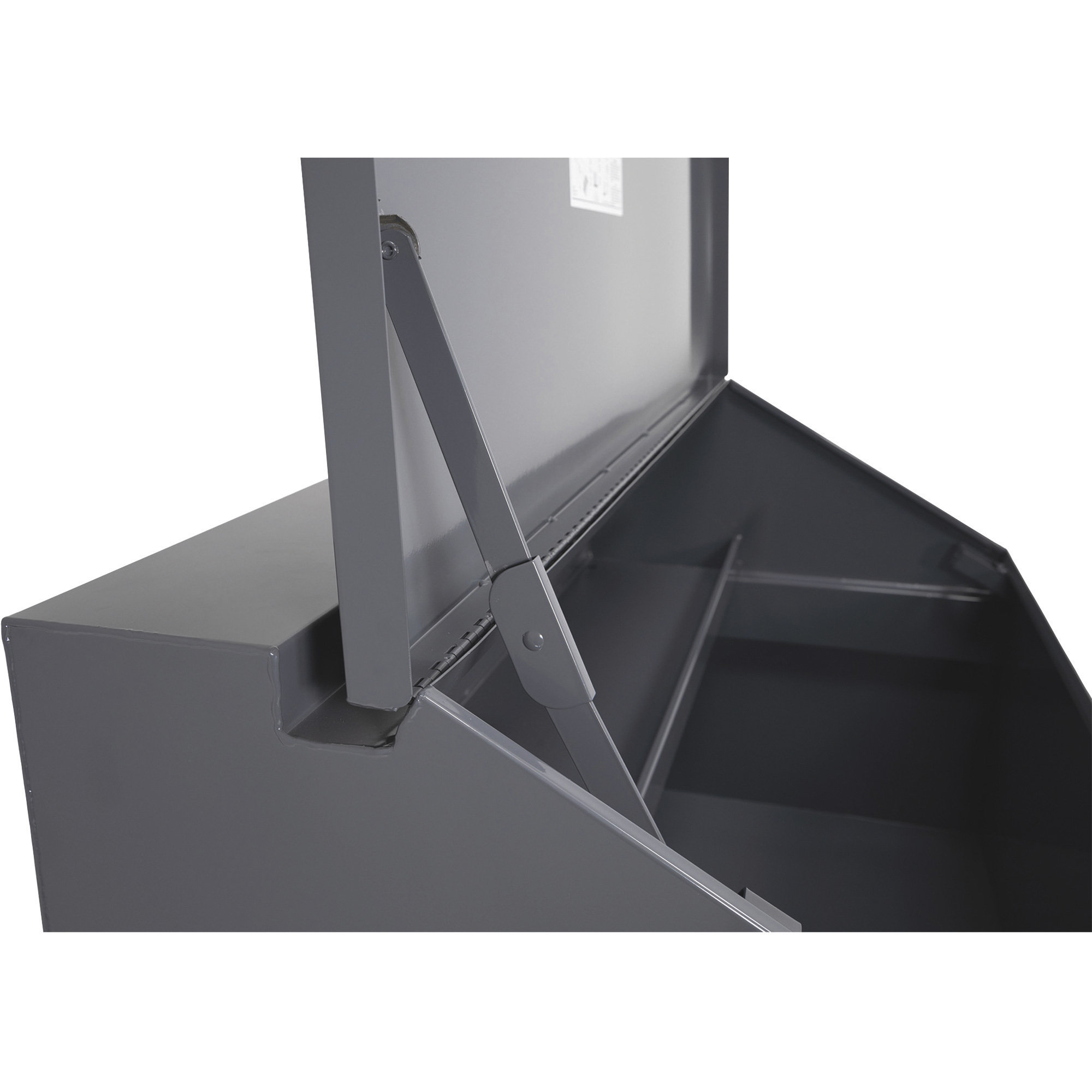 Better Built Sloped Jobsite Storage Chest, Black, 60in.W x 30in.D x 37 ...