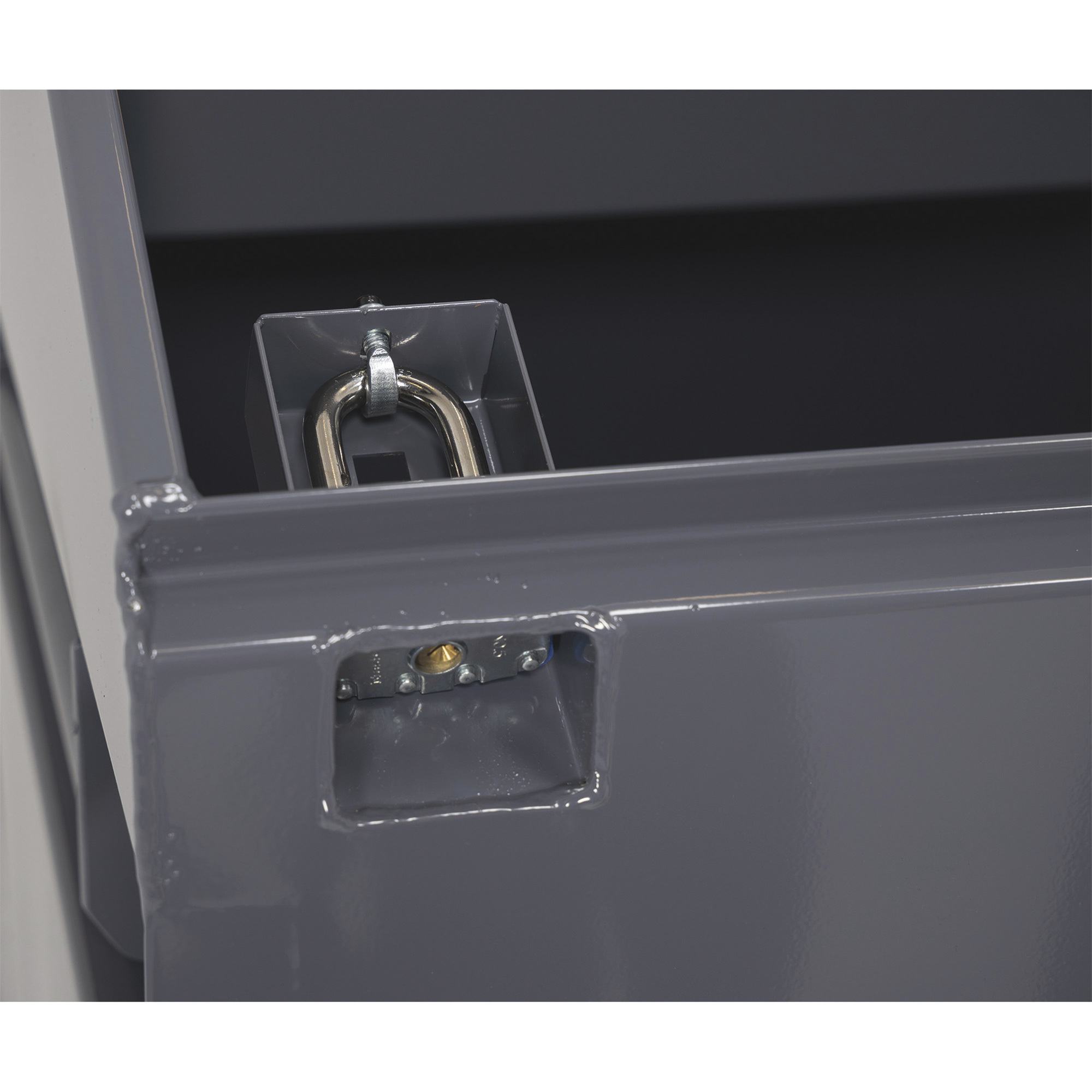 Better Built Sloped Jobsite Storage Chest, Black, 60in.W x 30in.D x 37 ...