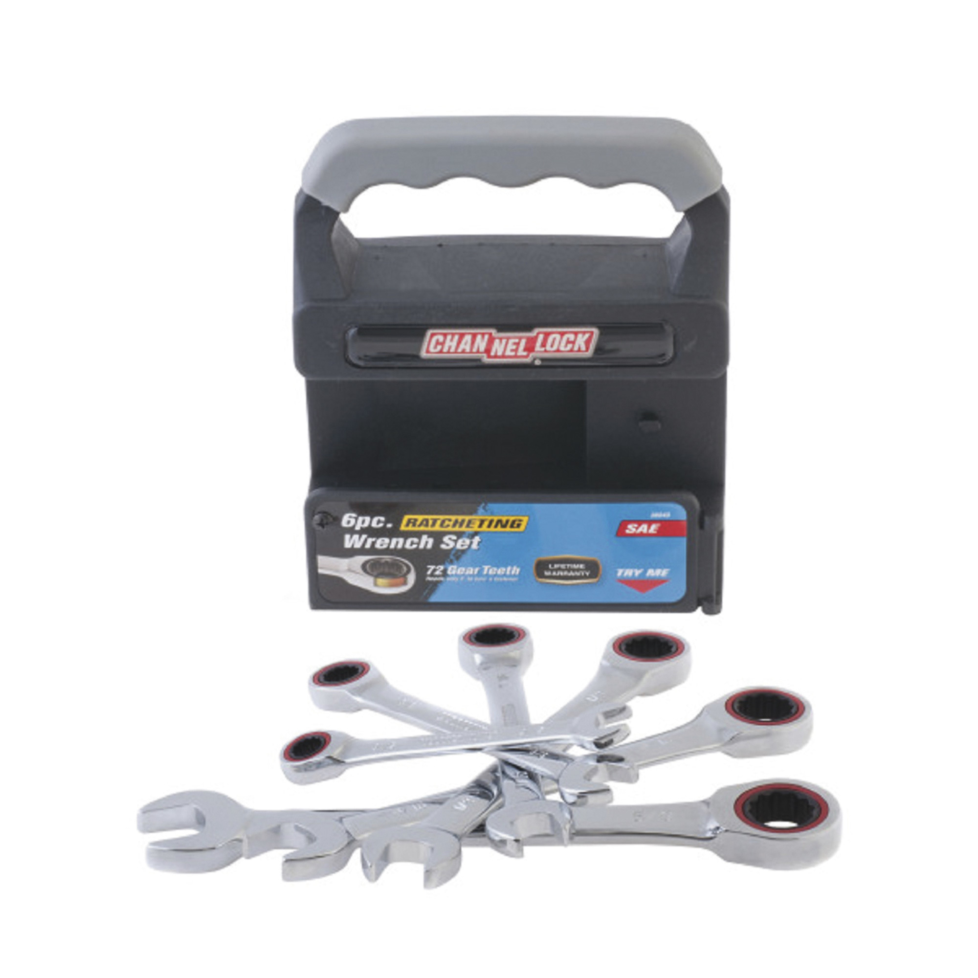 Channellock SAE Ratcheting Wrench Set, 6-Pc., Model# 38040 | Northern Tool