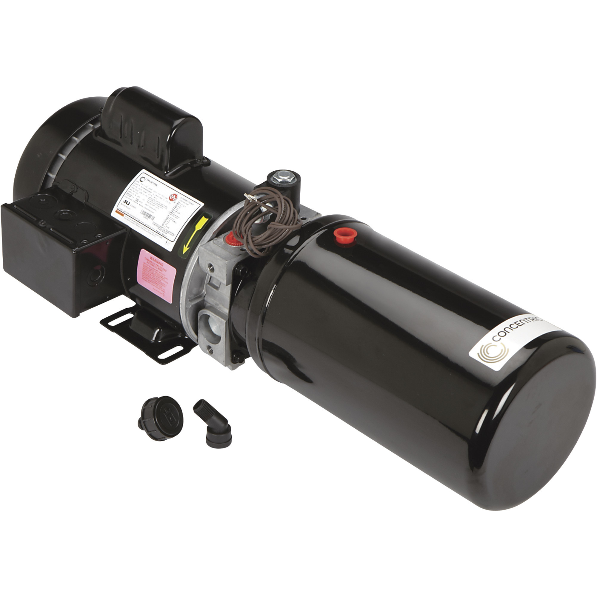 Concentric 1 HP 115/208-230 Volt AC Hydraulic Power Unit, Solenoid ...