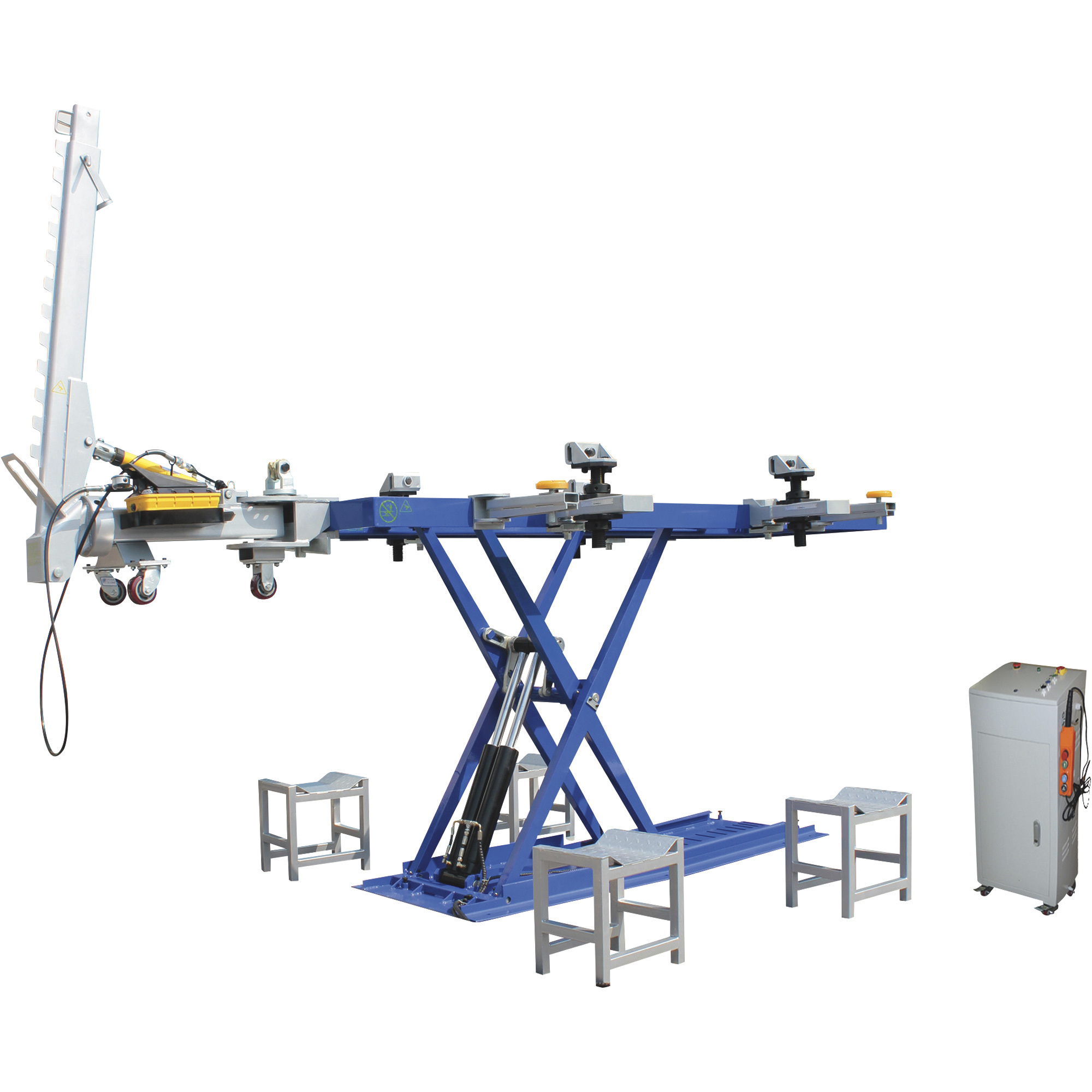 Tuxedo Scissor Frame Rack Machine, 5500-Lb. Capacity, 173 1/4in.L x ...