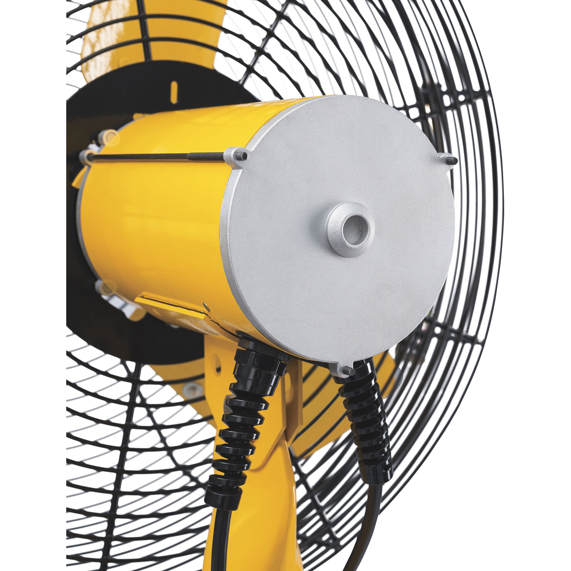 Big Ass Fans Aireye Pedestal Fan — Yellow/Black, 30in., 1280 RPM, 1/3 ...