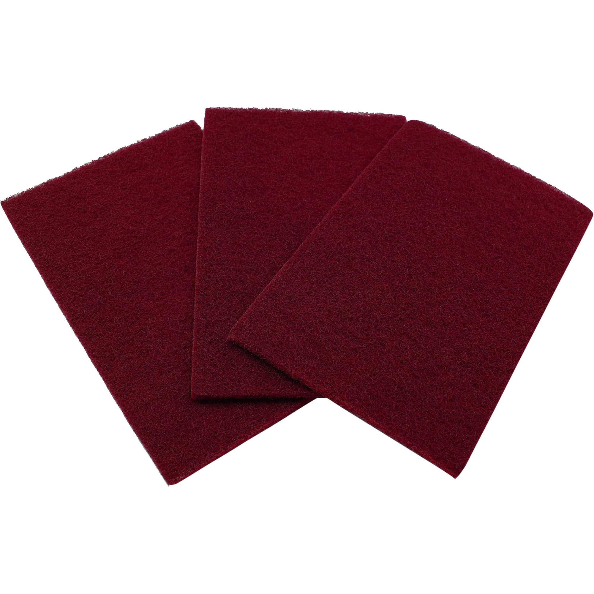 Grip Scuff Pad Squares — 6-Pk., Maroon, 9in.L x 6in.W x 1in. Thick ...