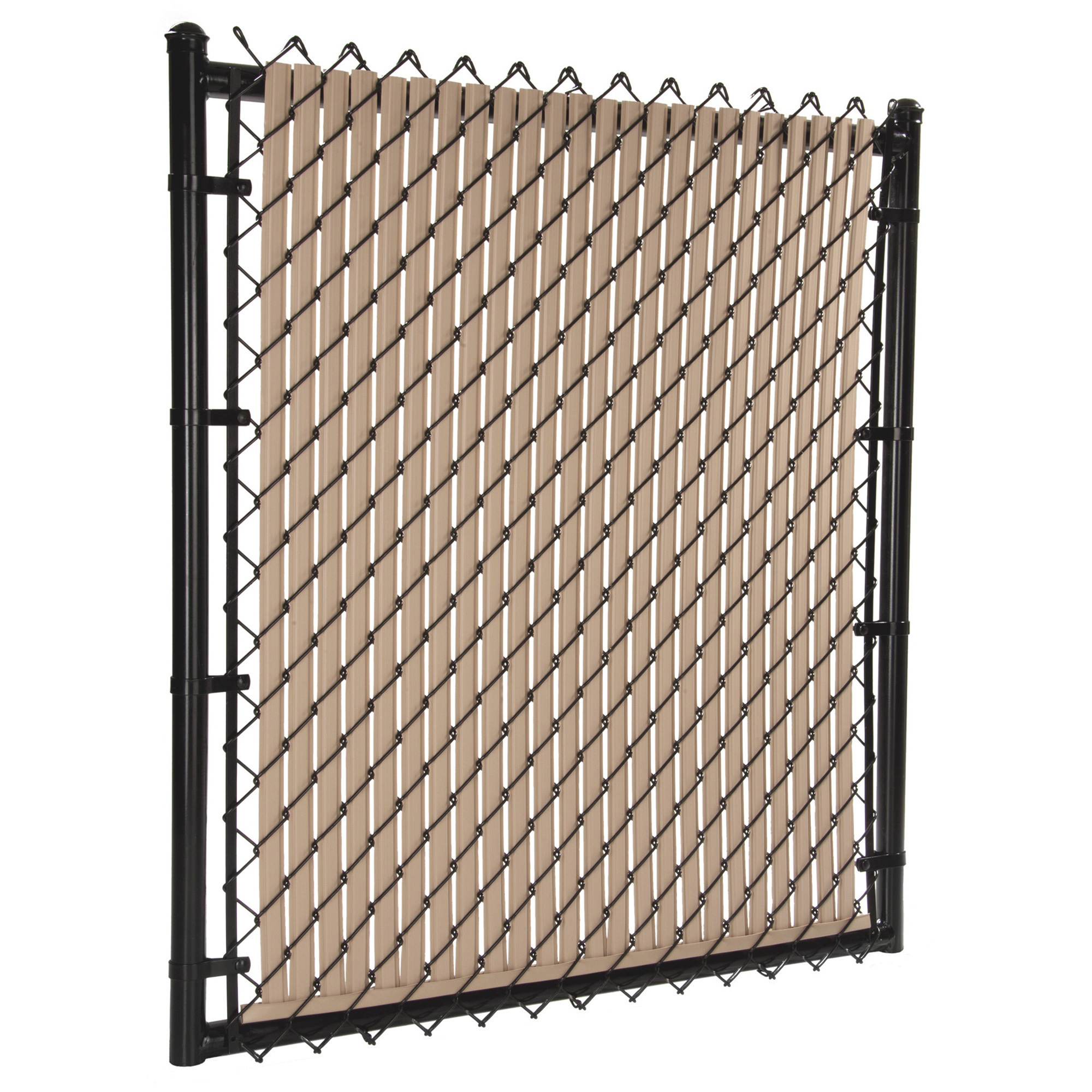 SoliTube Slats Chain Link Fence Privacy Slats, Beige, 82 Slats, Model ...