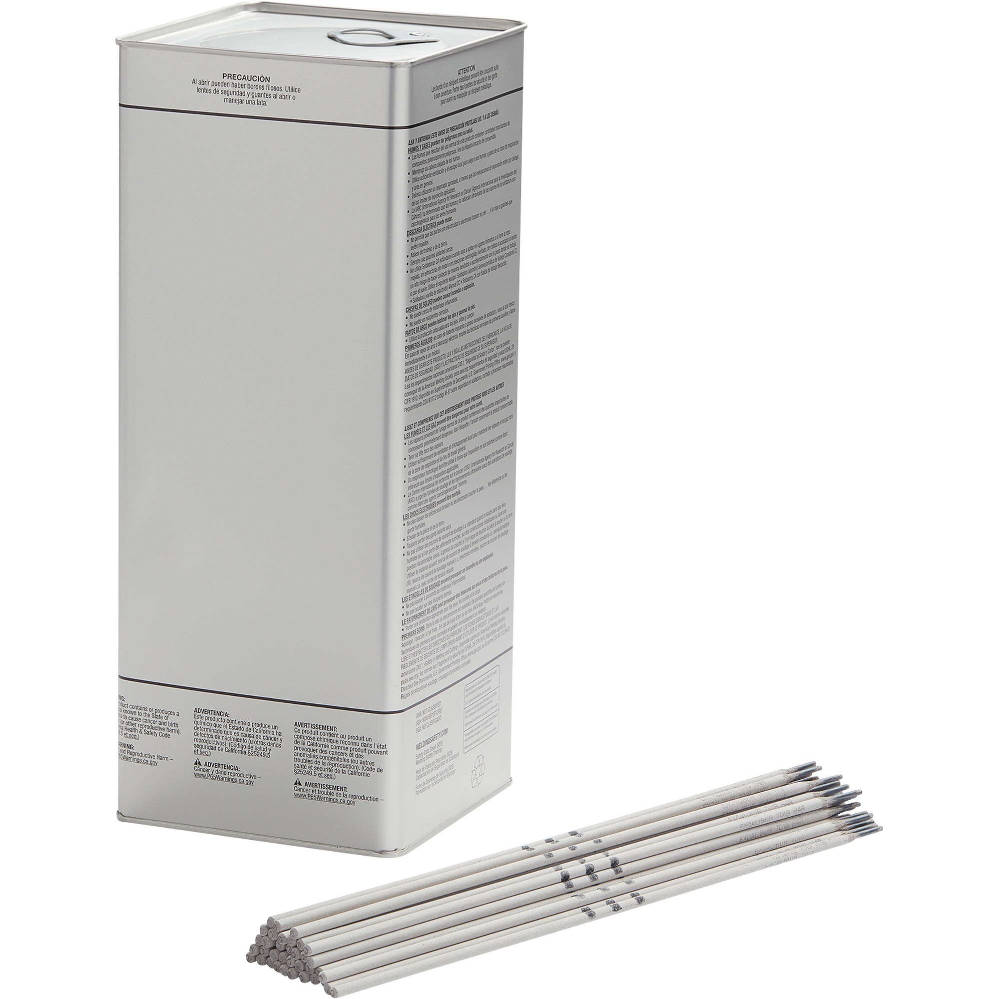 Lincoln Electric Fleetweld 35 Stick Welding Electrodes, 3/32in. Dia. x ...