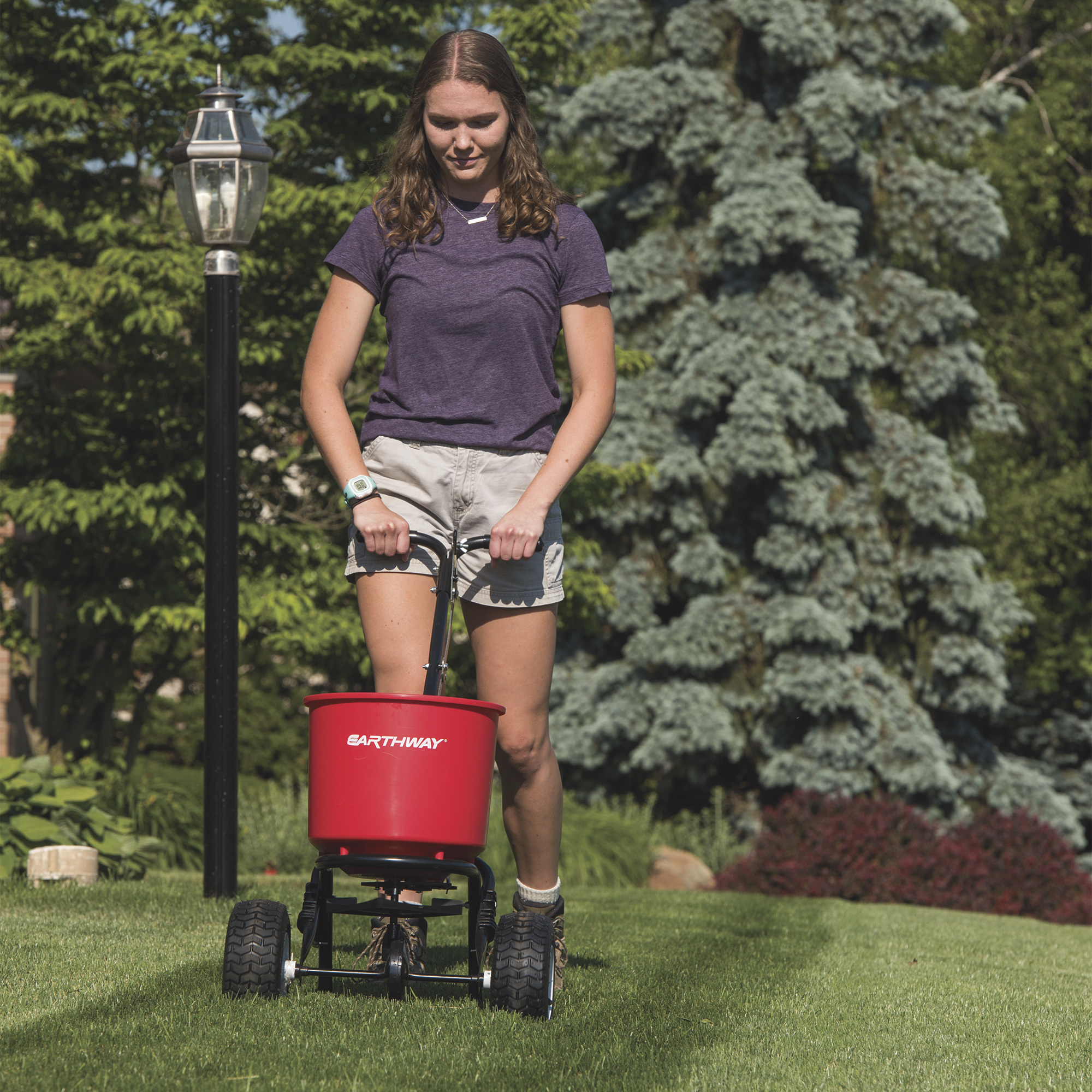 For Winter EarthWay Polar Tech 65lb Ice Melt Spreader - Professional ...