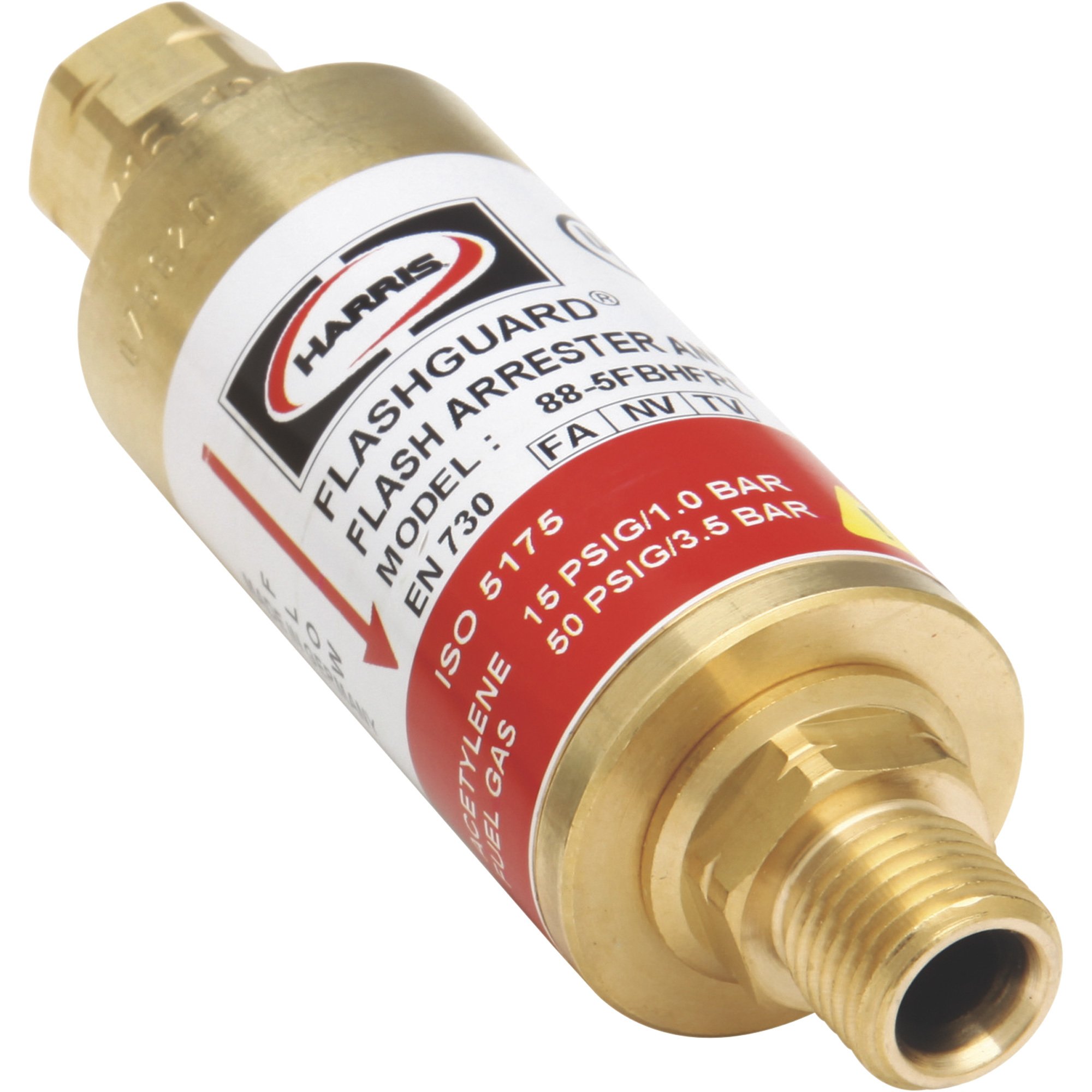 Lincoln Electric High-Flow Regulator-Type Flashback Arrestor — 9/16in ...