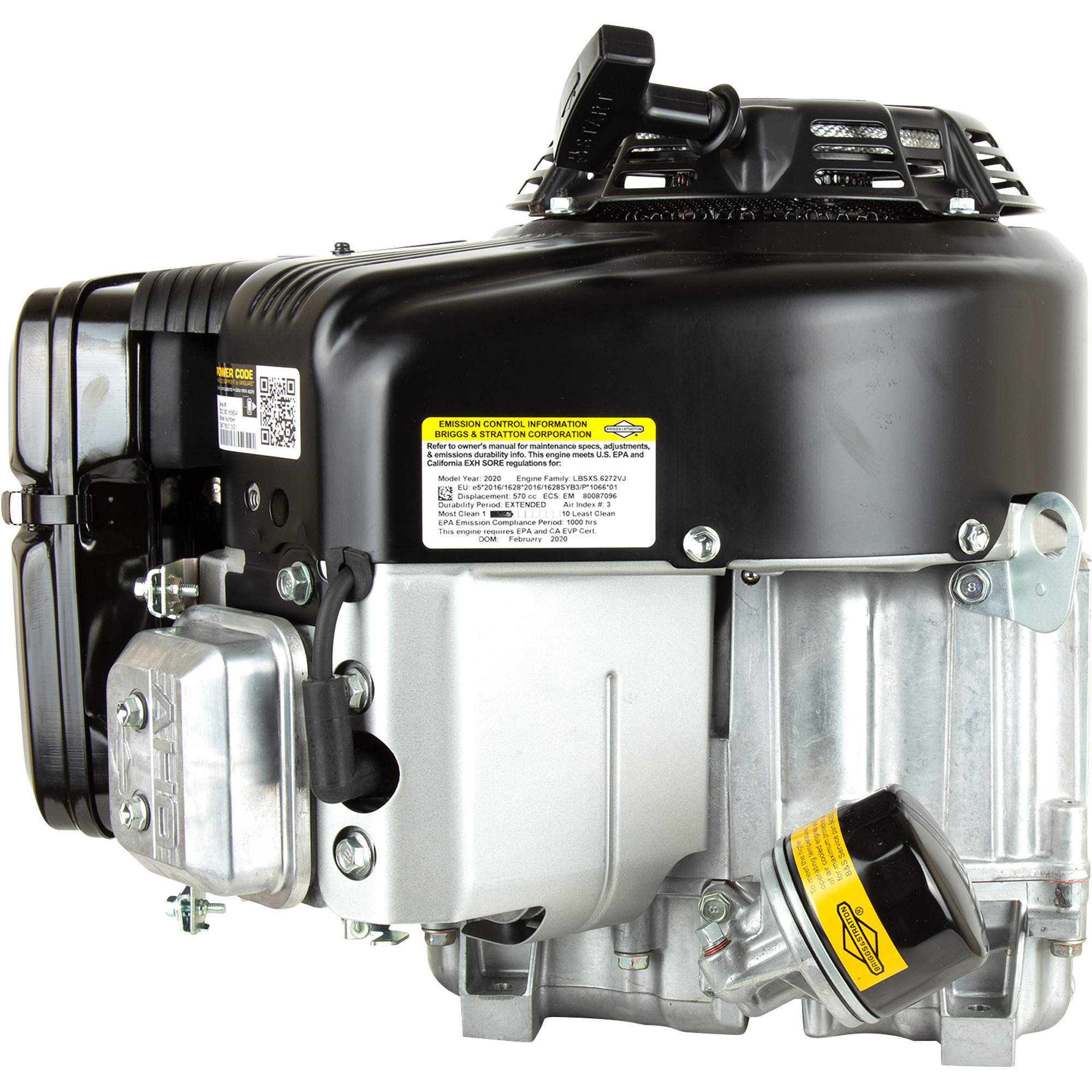 Briggs & Stratton Vanguard Small Block Twin Cylinder Vertical Shaft ...