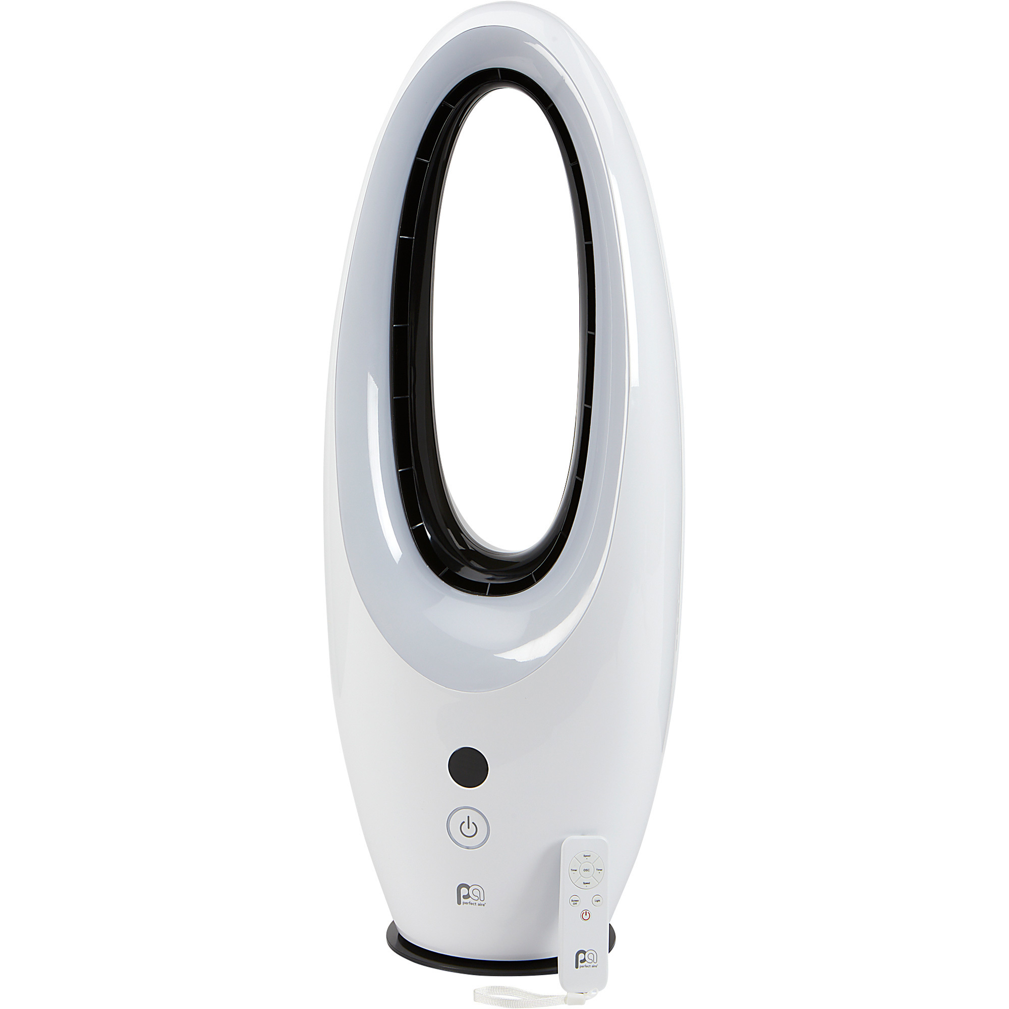 Perfect Aire 30in. Bladeless Oscillating Digital Tower Fan with Remote ...