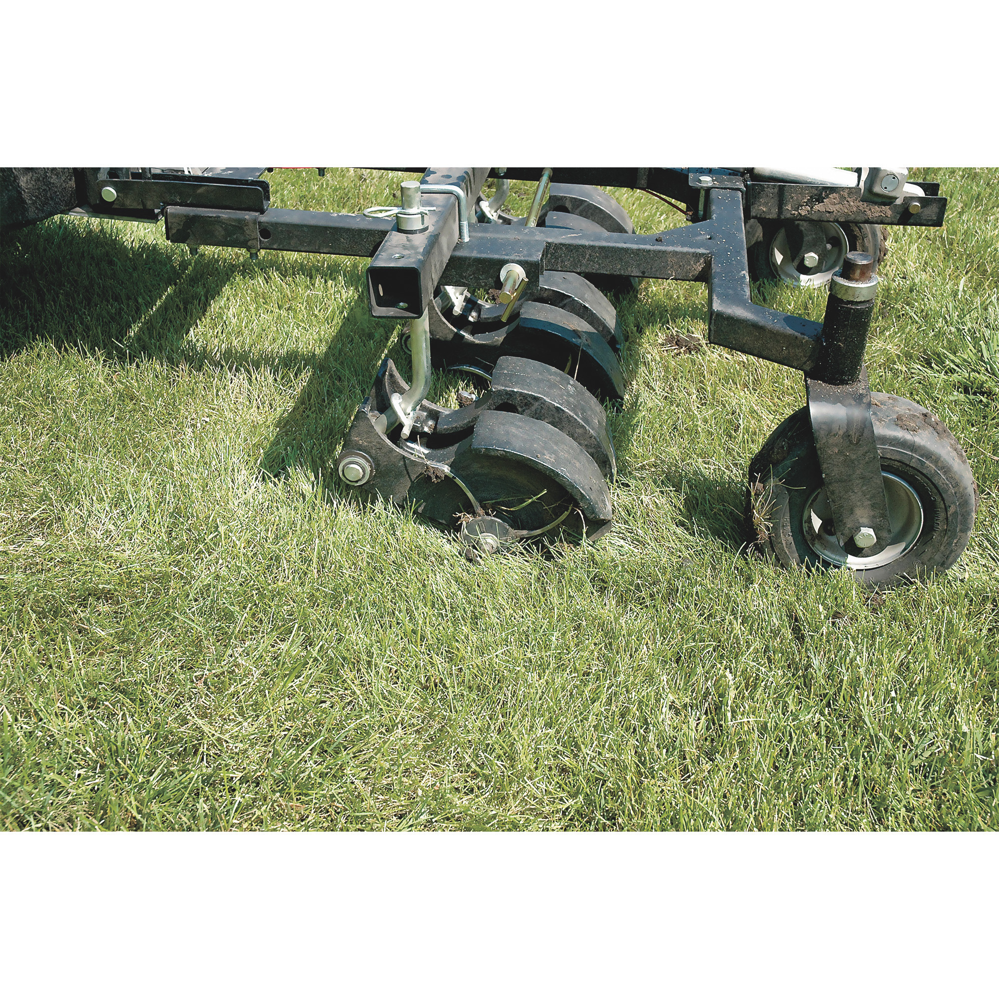 JRCO, TOW-BEHIND HOOKER AERATOR 38in., Working Width 38.25 in, Model ...