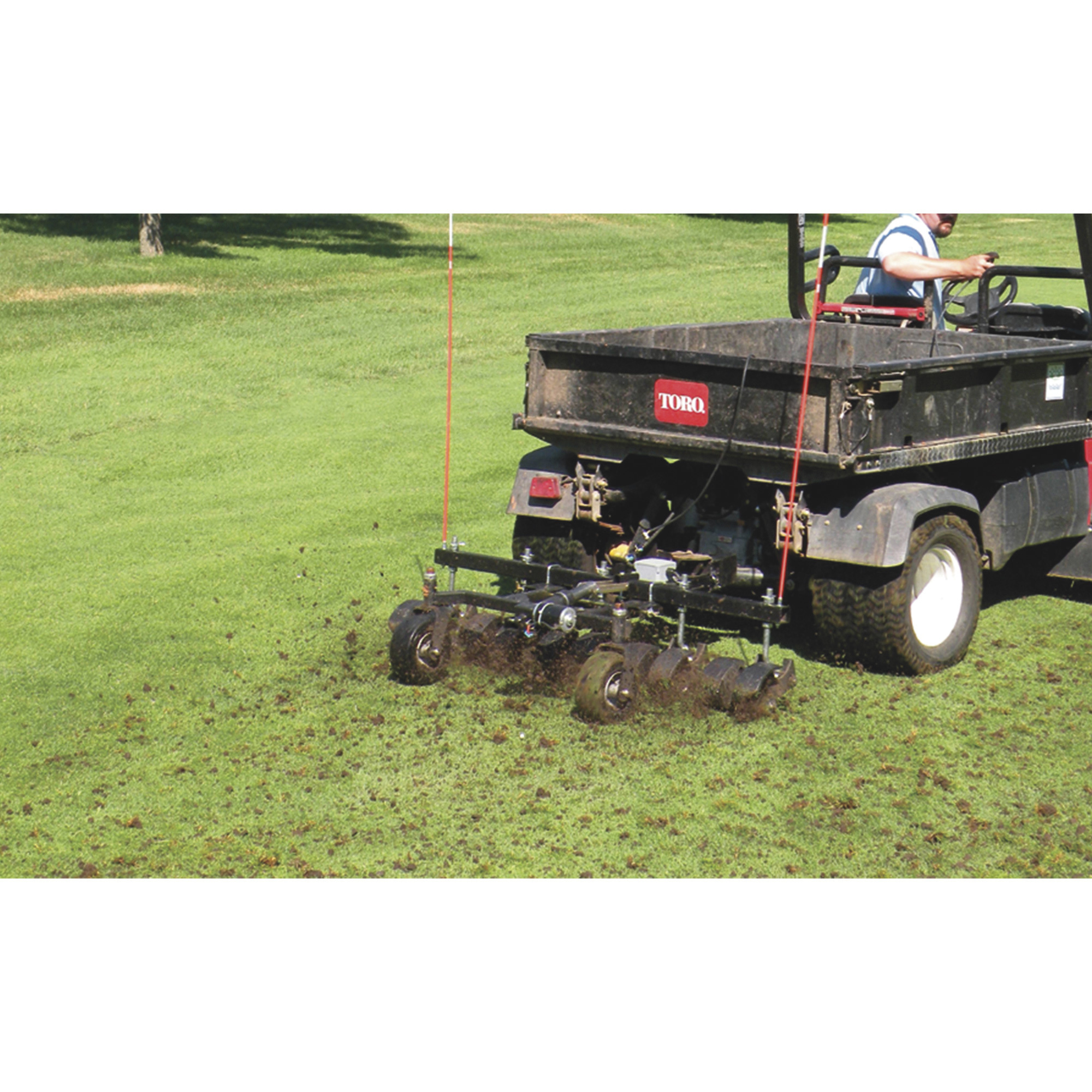 JRCO, TOW-BEHIND HOOKER AERATOR 60in., Working Width 61 in, Model# 755 ...