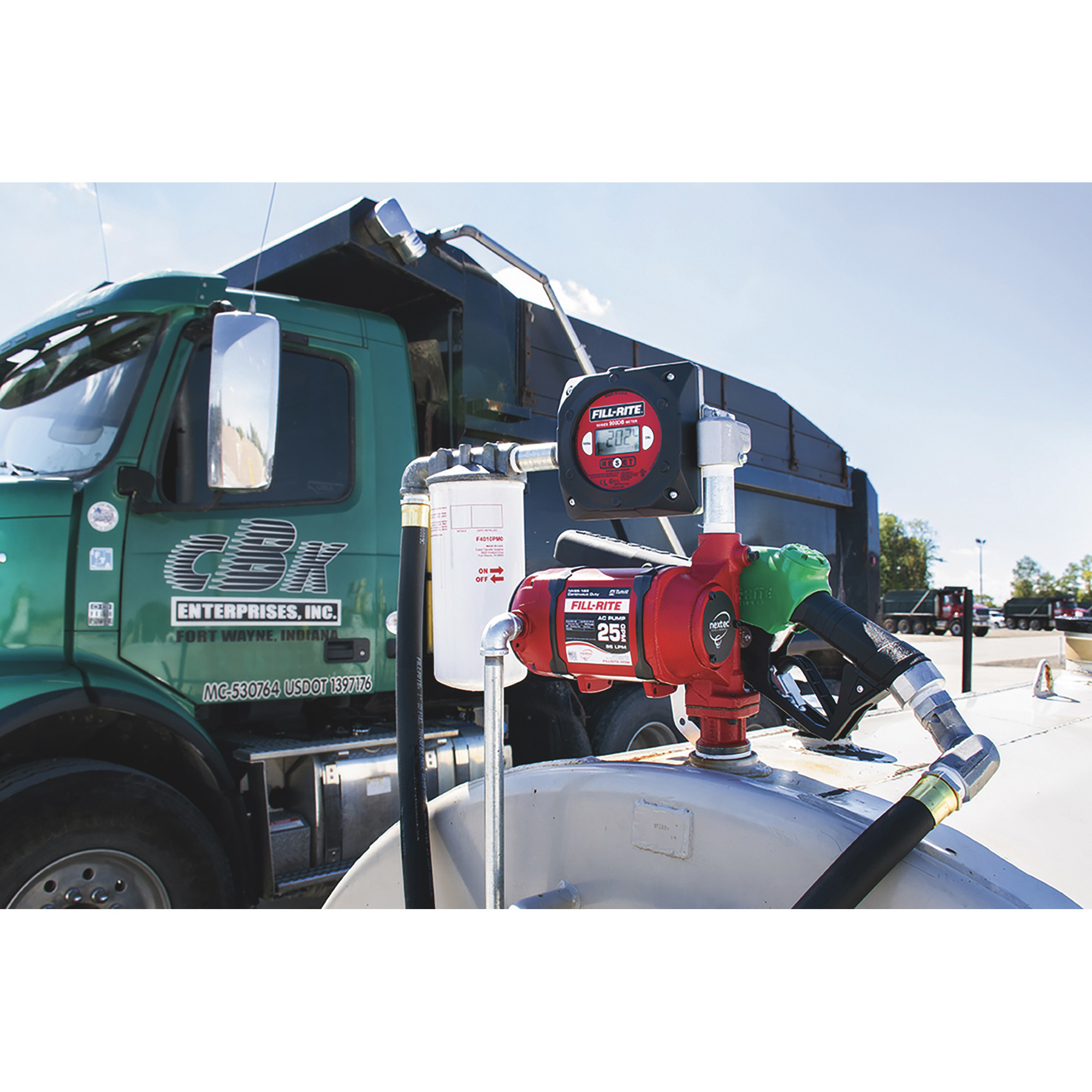 Fill-Rite Digital Fuel Flow Meter, 1in. NPT Inlet/Outlet, 6 to 40 GPM ...