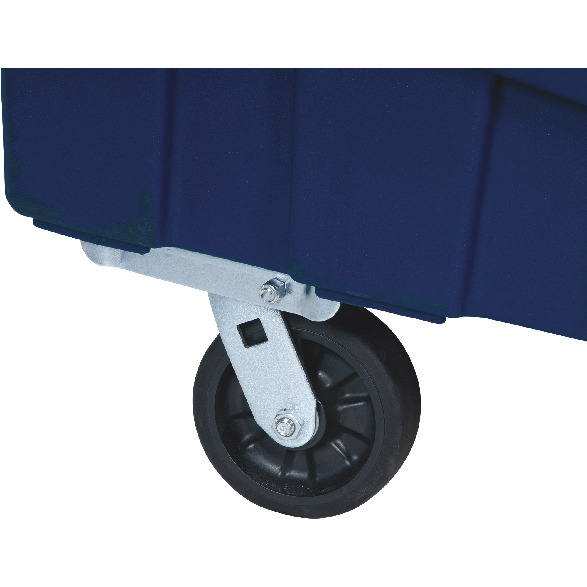 Toter Front Load Container Dumpster — Dark Blue, 1 Cu. Yd., 750-Lb ...