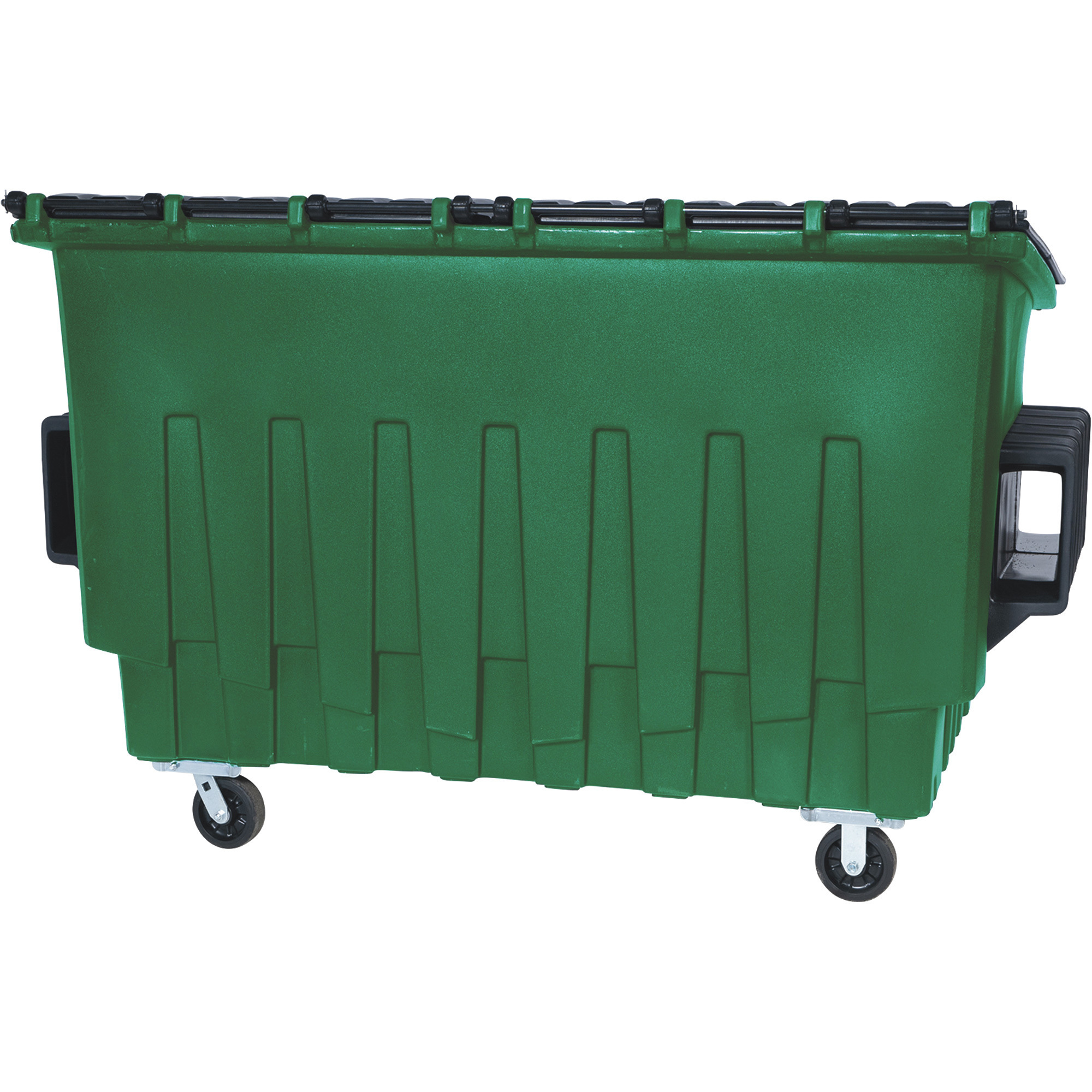 Toter Front Load Container Dumpster, Green, 2 Cu. Yds., 1000-Lb ...