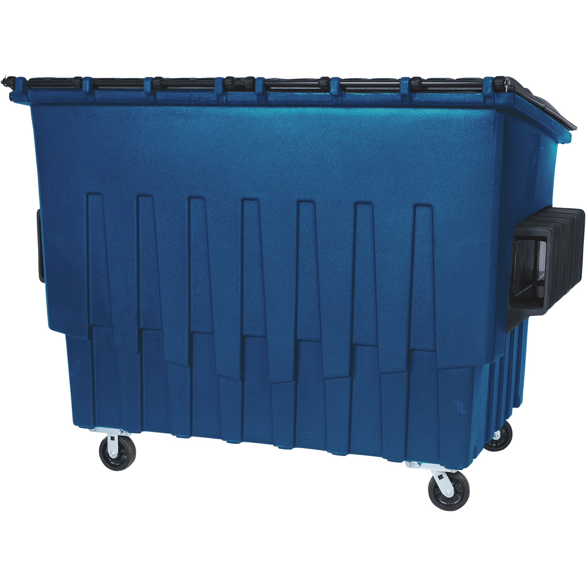 Toter Front Load Container Dumpster — Dark Blue, 3 Cu. Yds., 1500-Lb ...