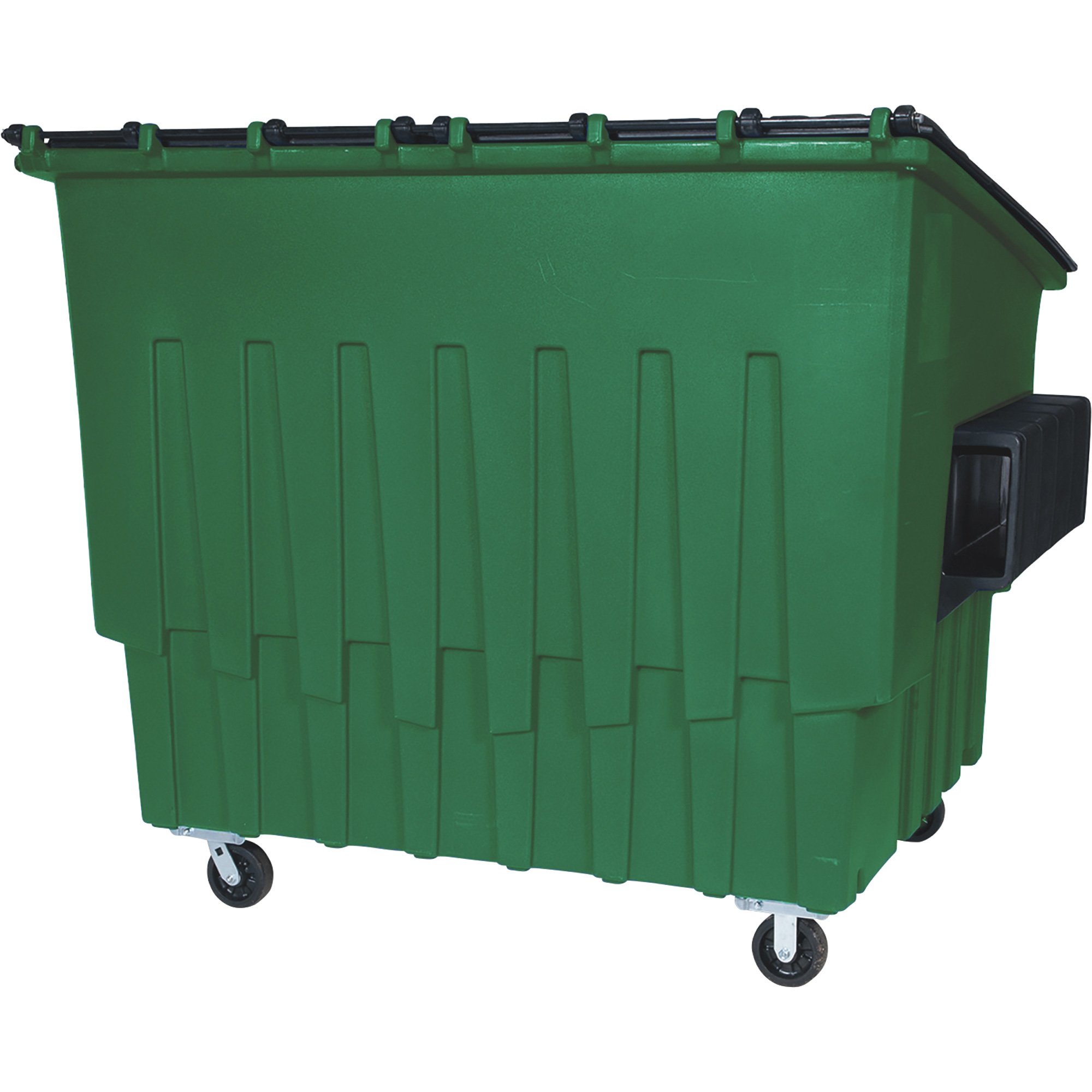 Toter Front Load Container Dumpster — Green, 4 Cu. Yds., 2000-Lb ...