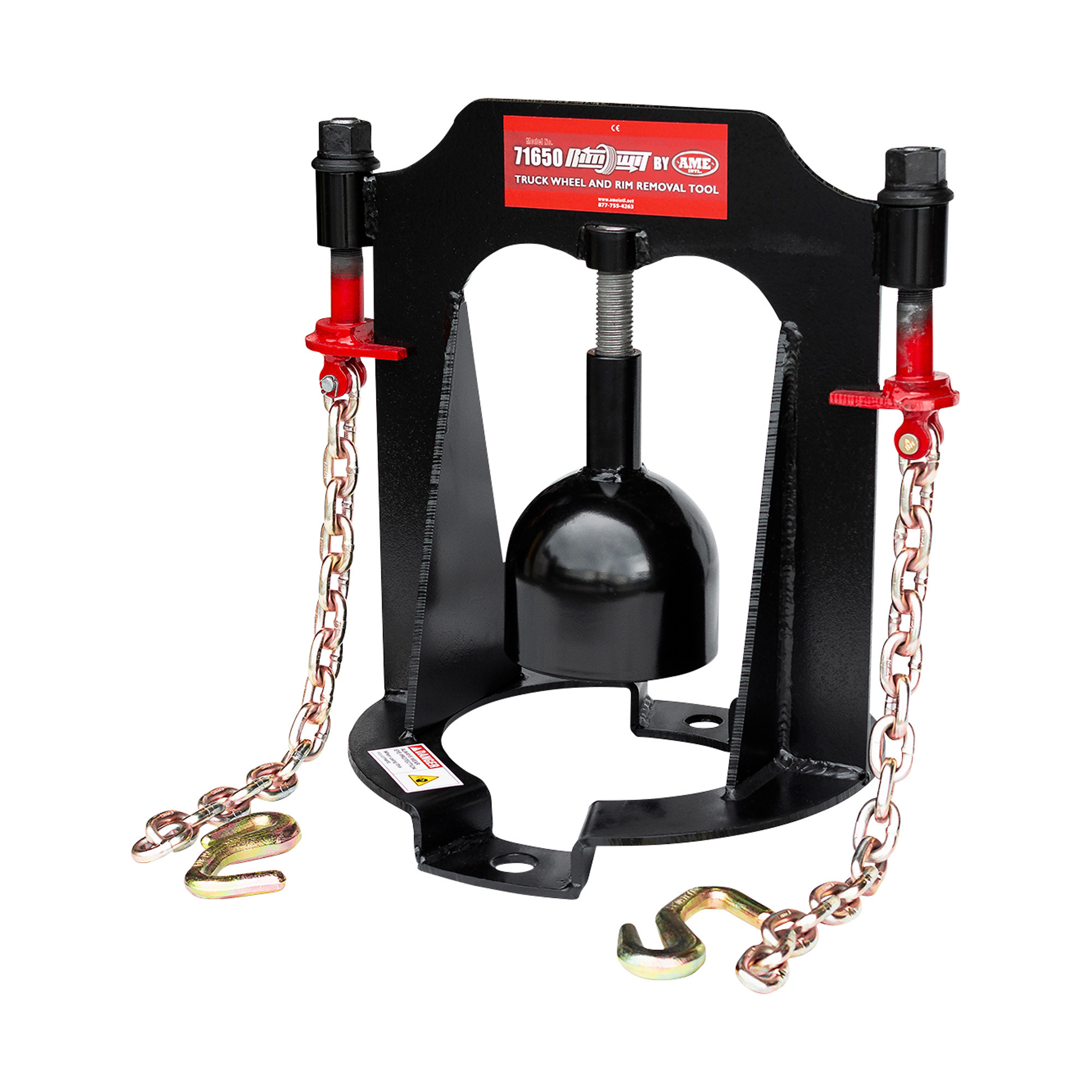 Ame International RimWit Truck Wheel/Rim Removal Tool, Fits 22.5in/24 ...