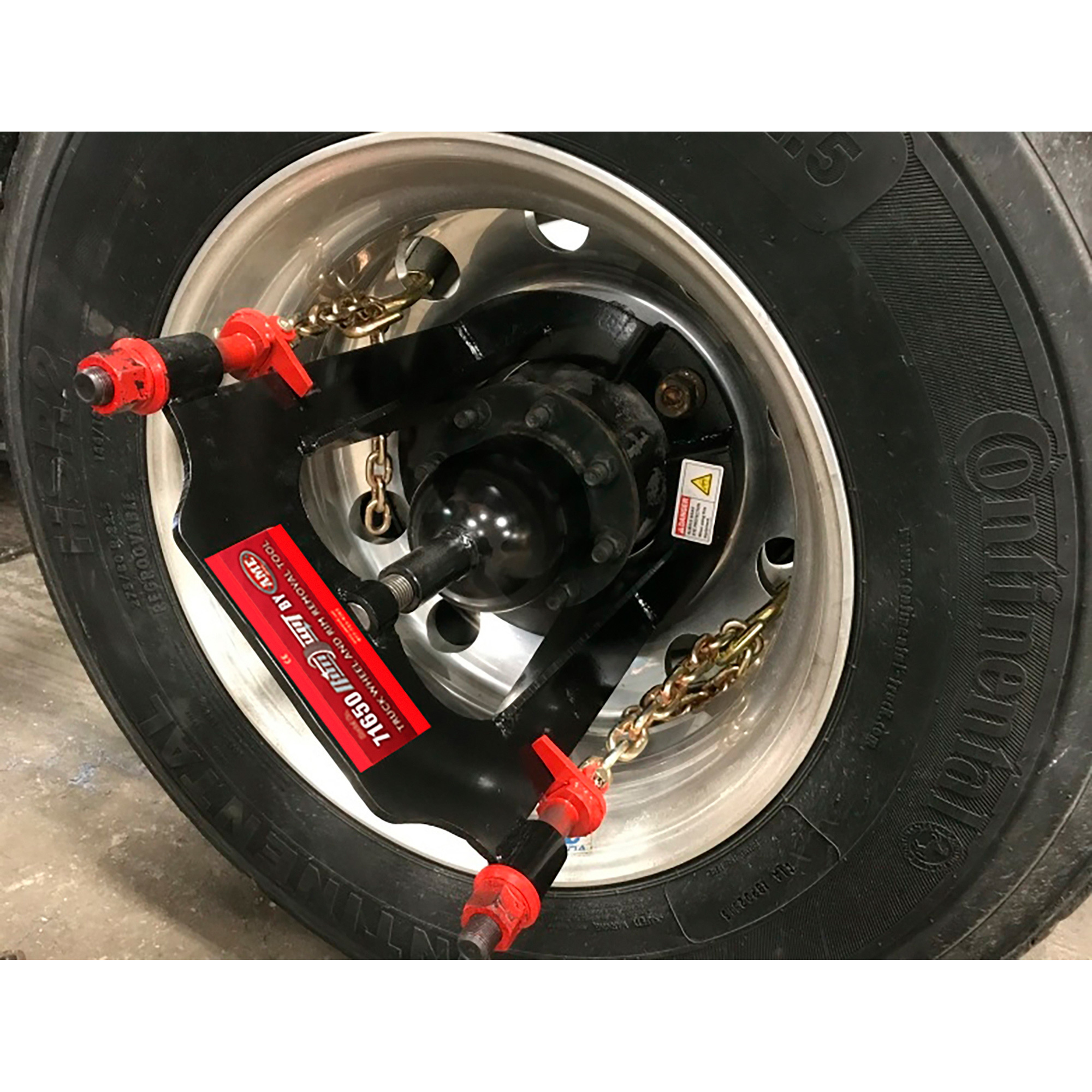 Ame International RimWit Truck Wheel/Rim Removal Tool, Fits 22.5in/24 ...