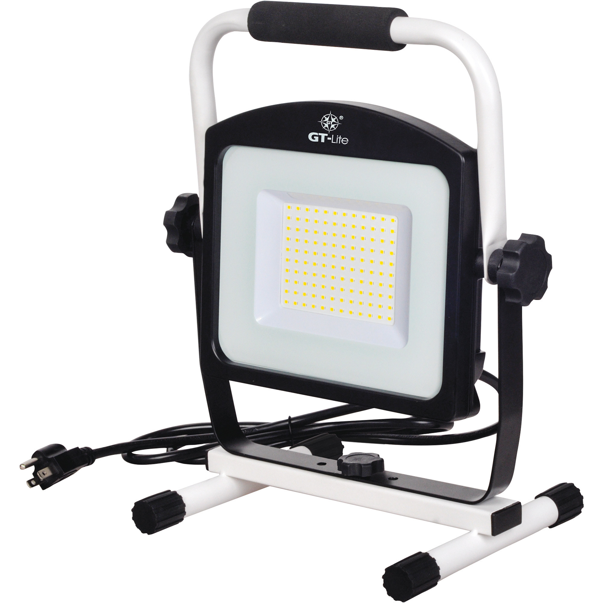 GT-Lite LED Portable Work Light with USB Port, 7000 Lumens, 68 Watts ...