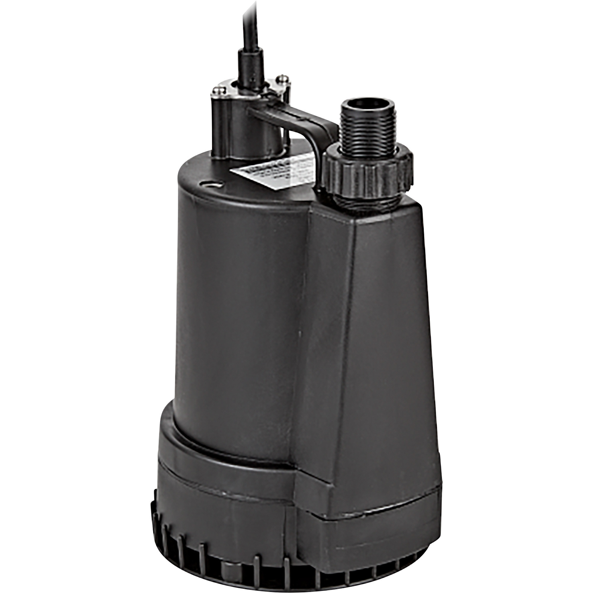 Red Lion Thermoplastic Submersible Utility Water Pump, 2,200 GPH, 1/4 ...