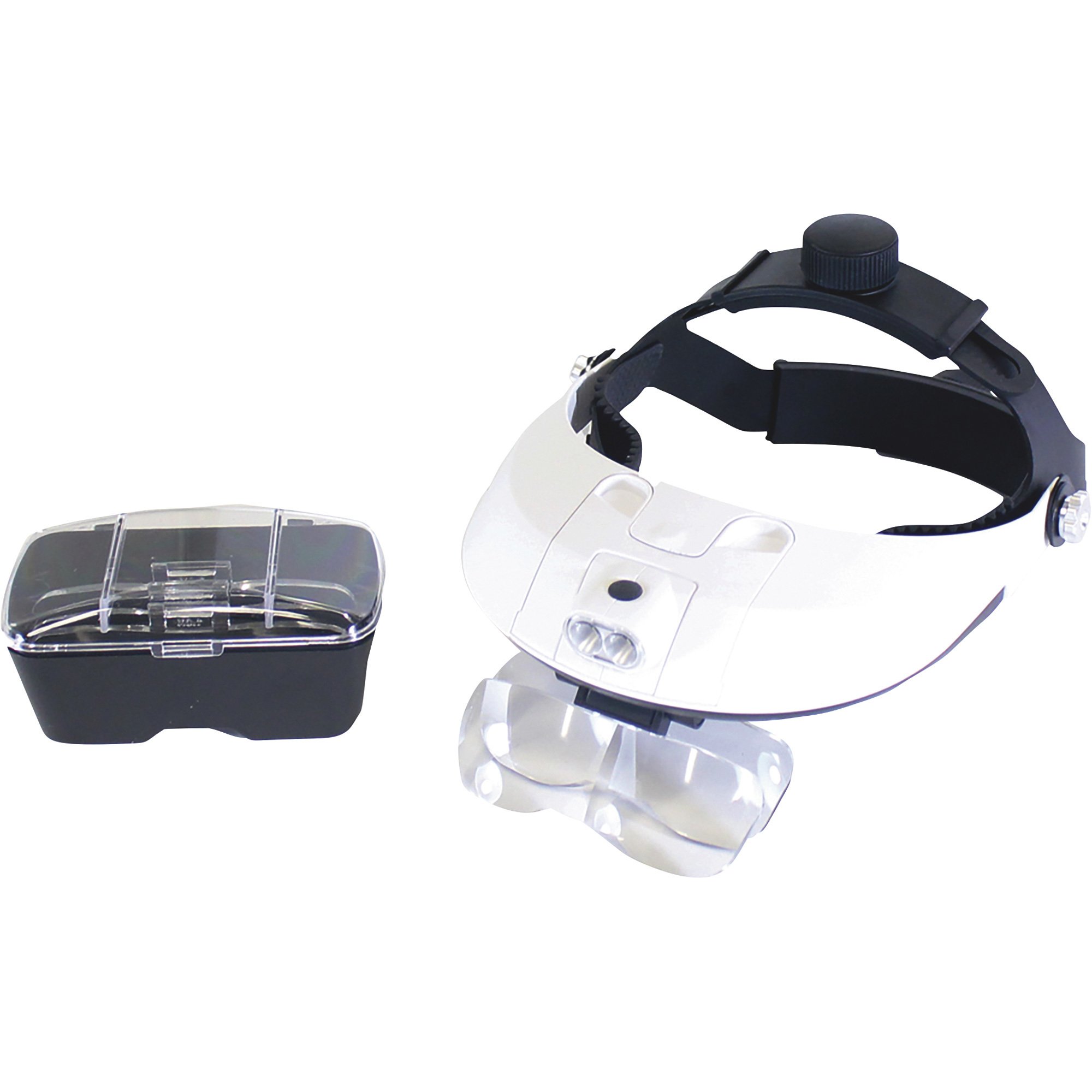 Hawk Optical Dual Strap LED Head Magnifier | Northern Tool