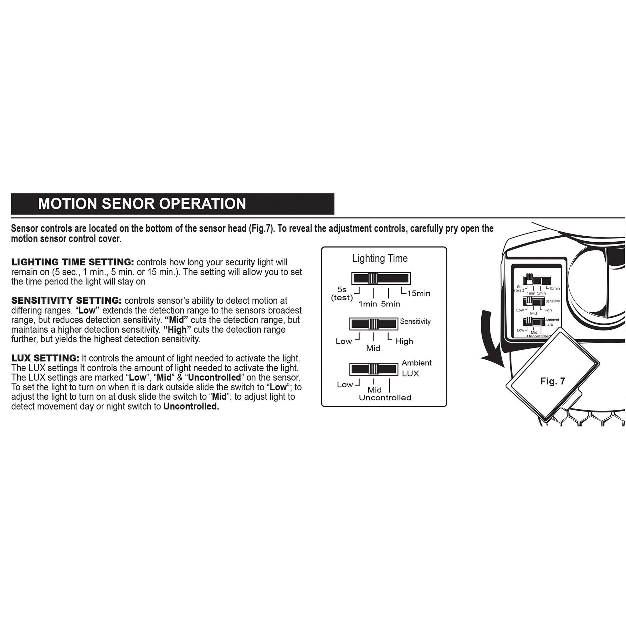 Stonepoint LED Motion Security Light, 2400 Lumens, Model# TX-OV2400MW ...