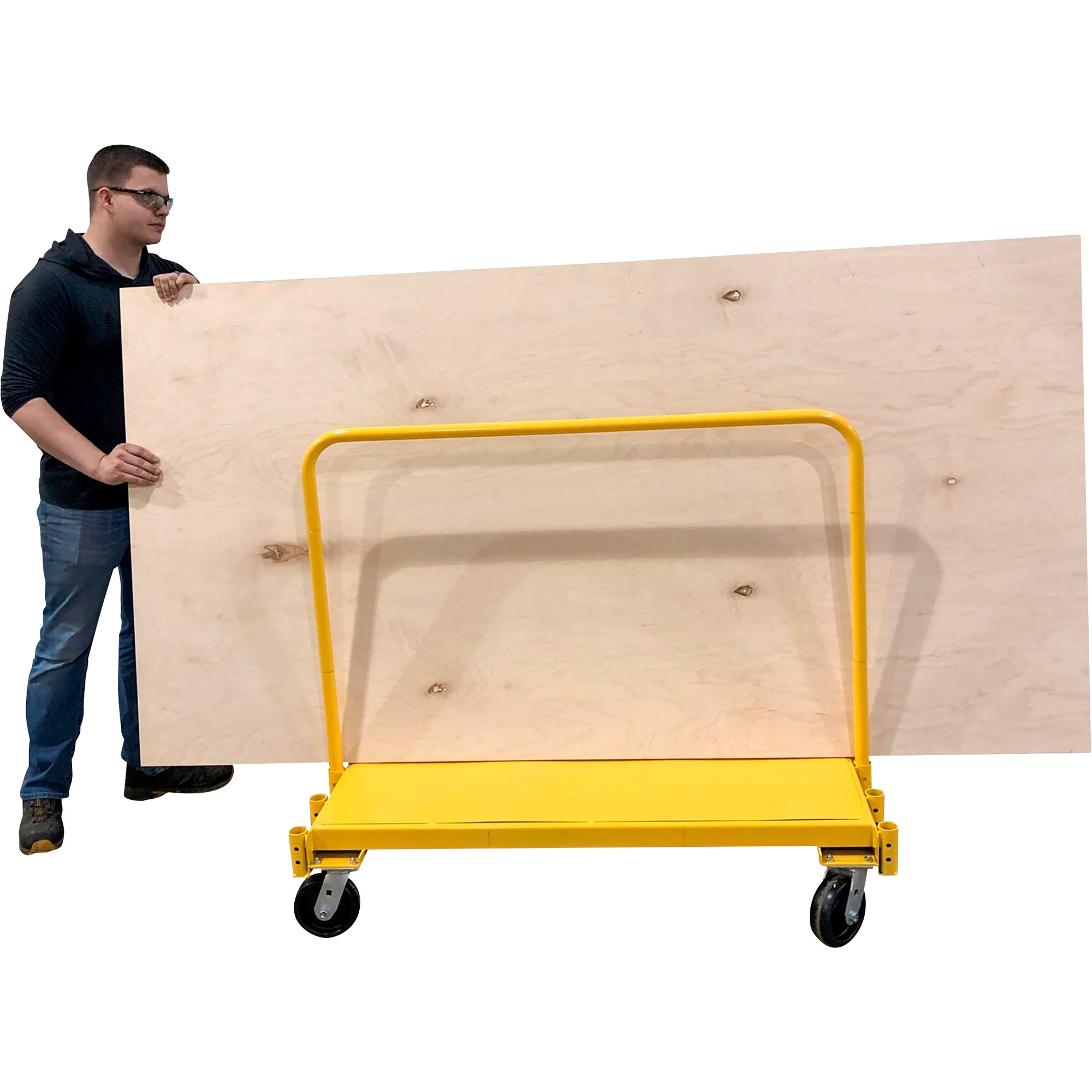Troll Steel Panel Cart, 3000-Lb. Capacity, 54in.L x 24in.W x 36in.H ...