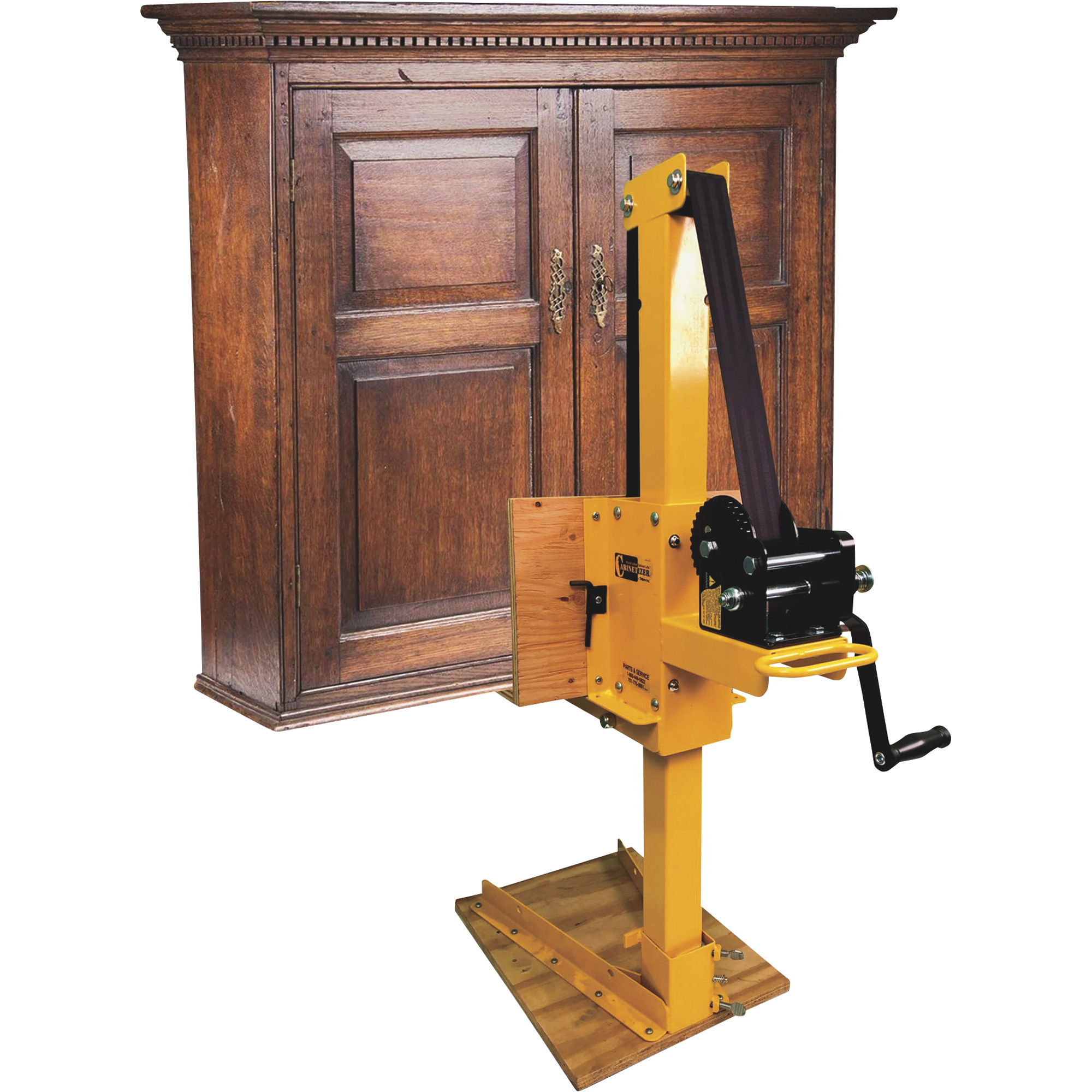 Cabinetizer Cabinet Lift, 300-Lb. Capacity, 25in.L x 25in.W x 102in.H ...