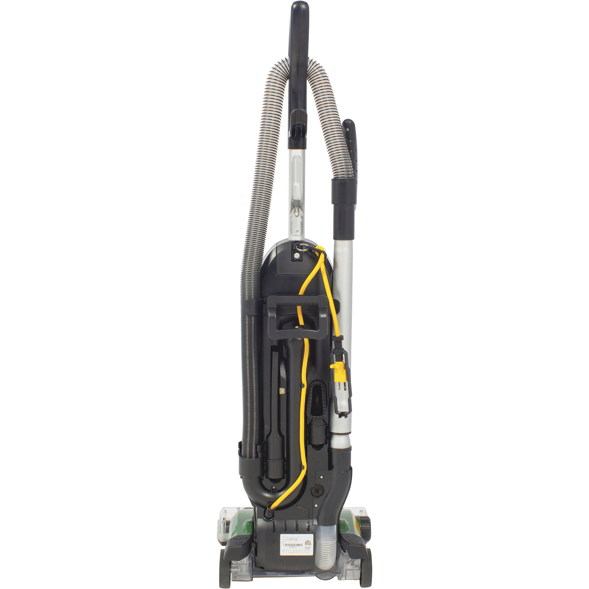 CleanMax Nitro Commercial Upright Vacuum with Bag — 107 CFM, 1-Gallon ...