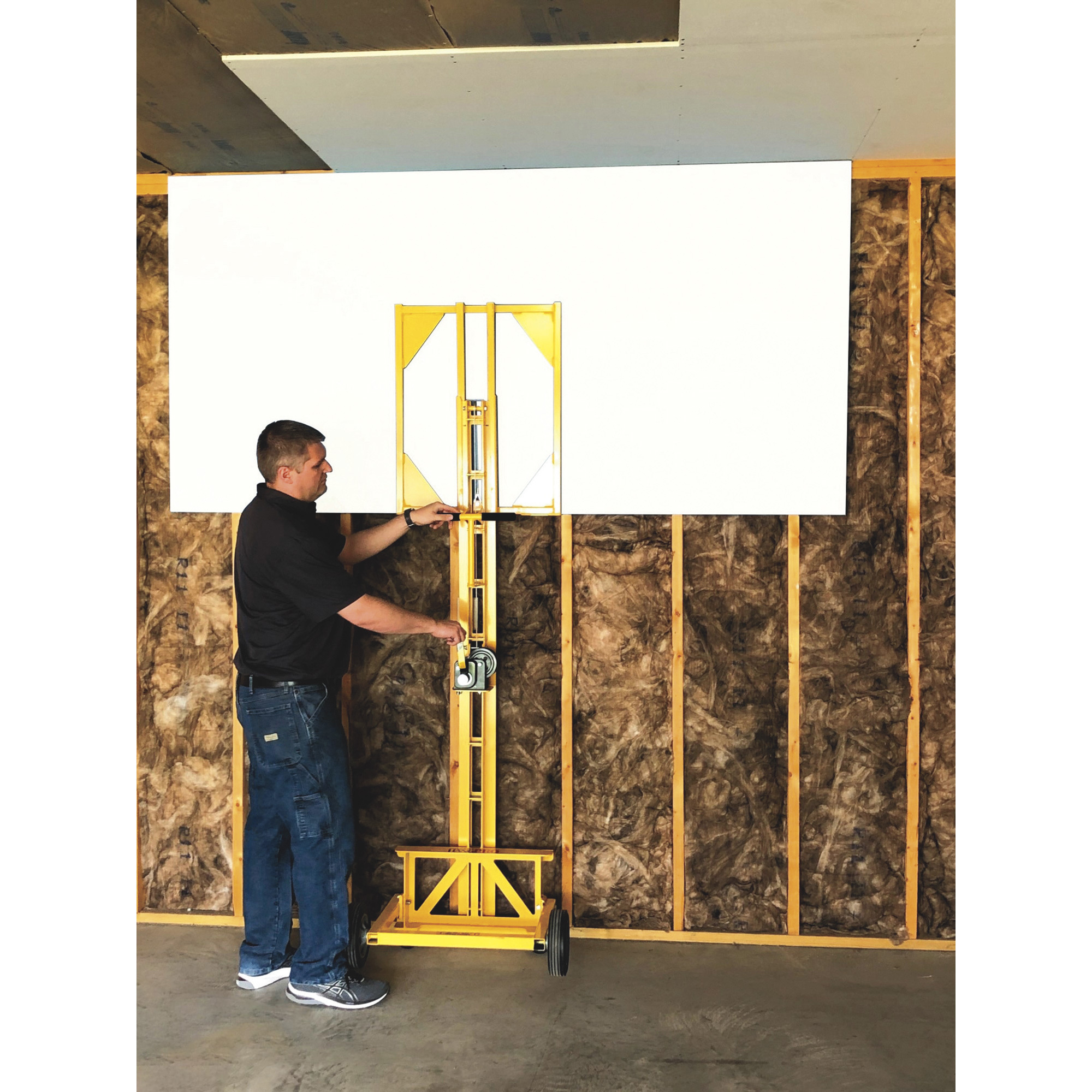 Panelift HangPro Drywall Lift for Walls, 150-Lb. Capacity, 10ft. Lift ...