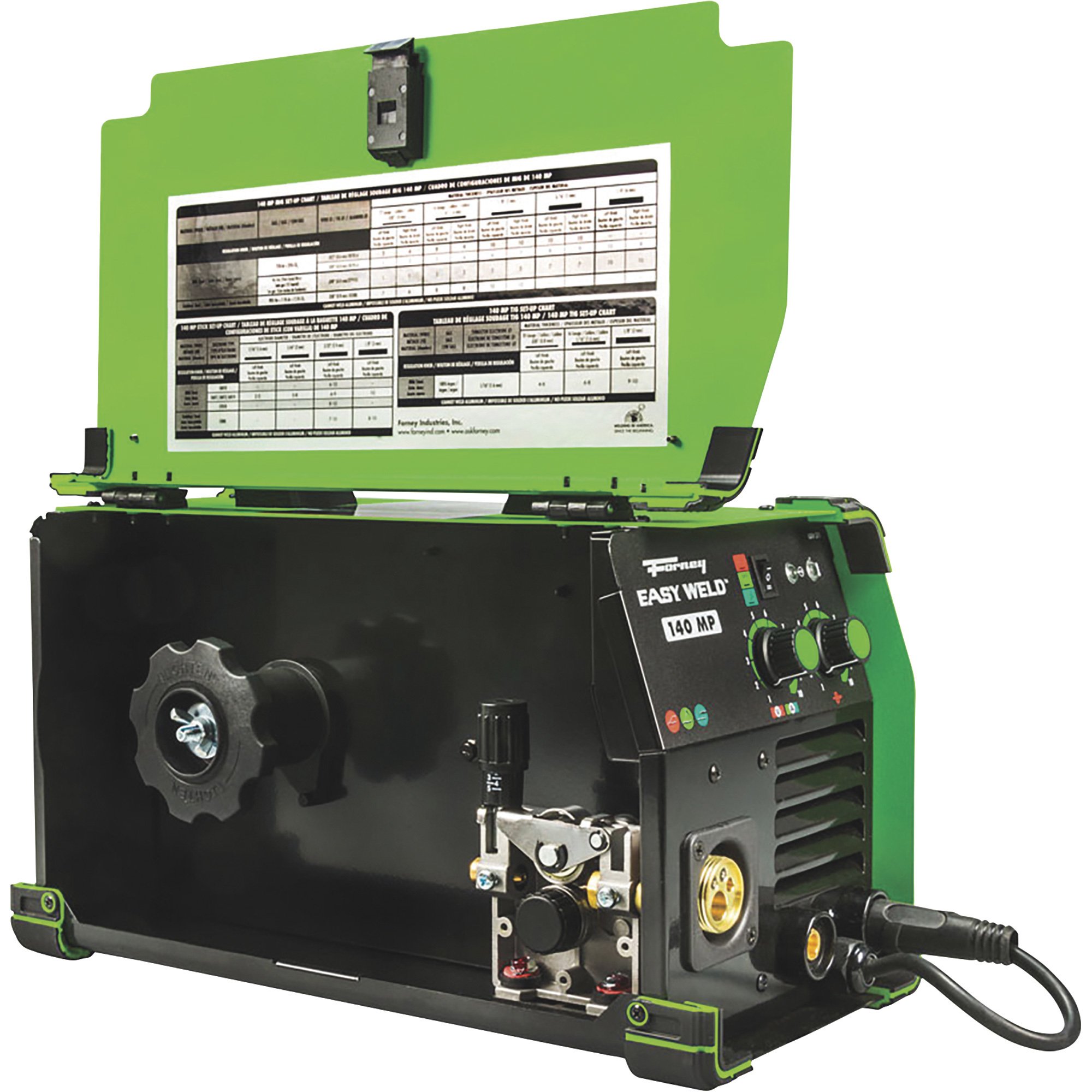 Forney Easy Weld 140 MP, 120V Inverter MIG Welder/Multiprocess Welder ...