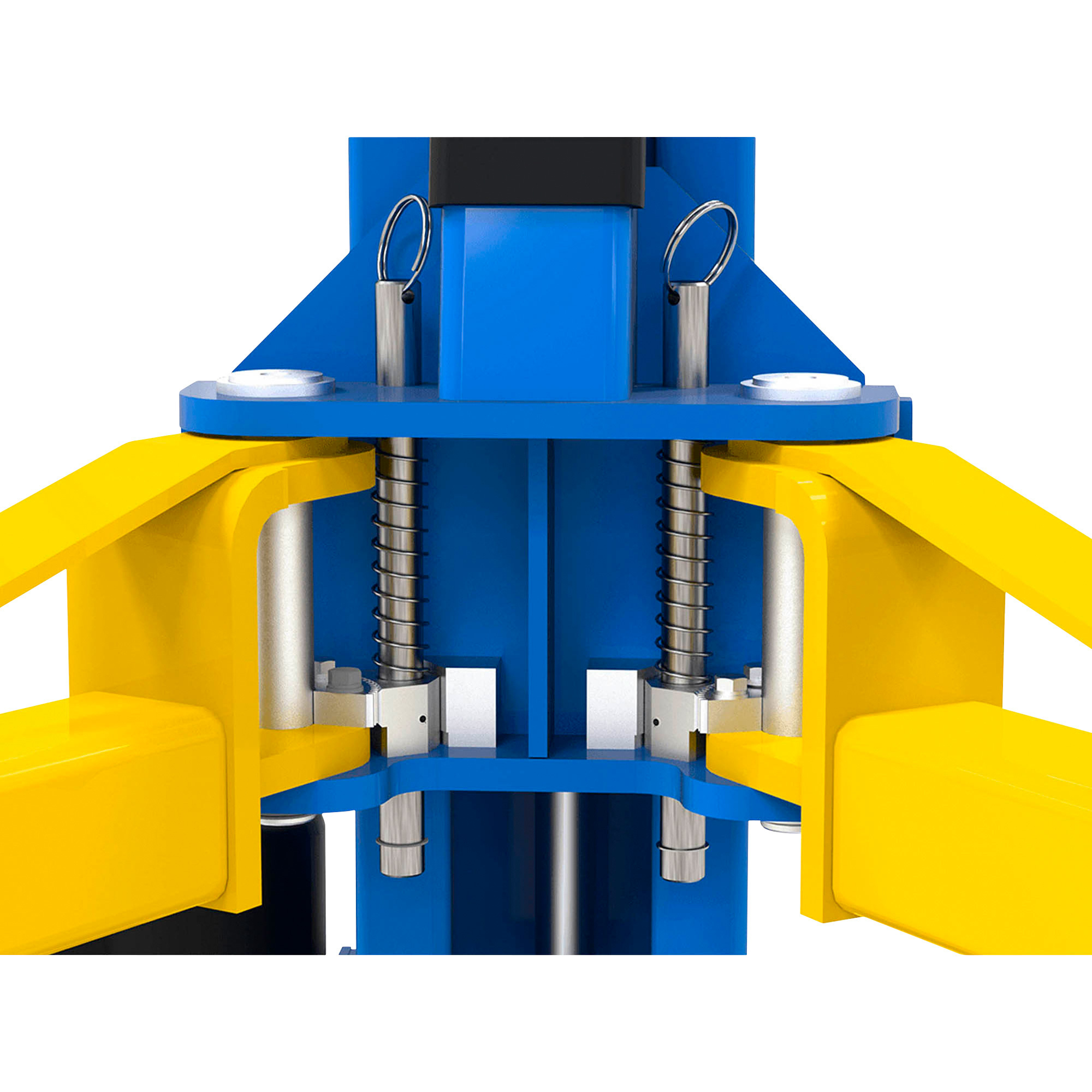 Dannmar 2-Post Asymmetric Electric/Hydraulic Vehicle Lift, 10,000-Lb ...