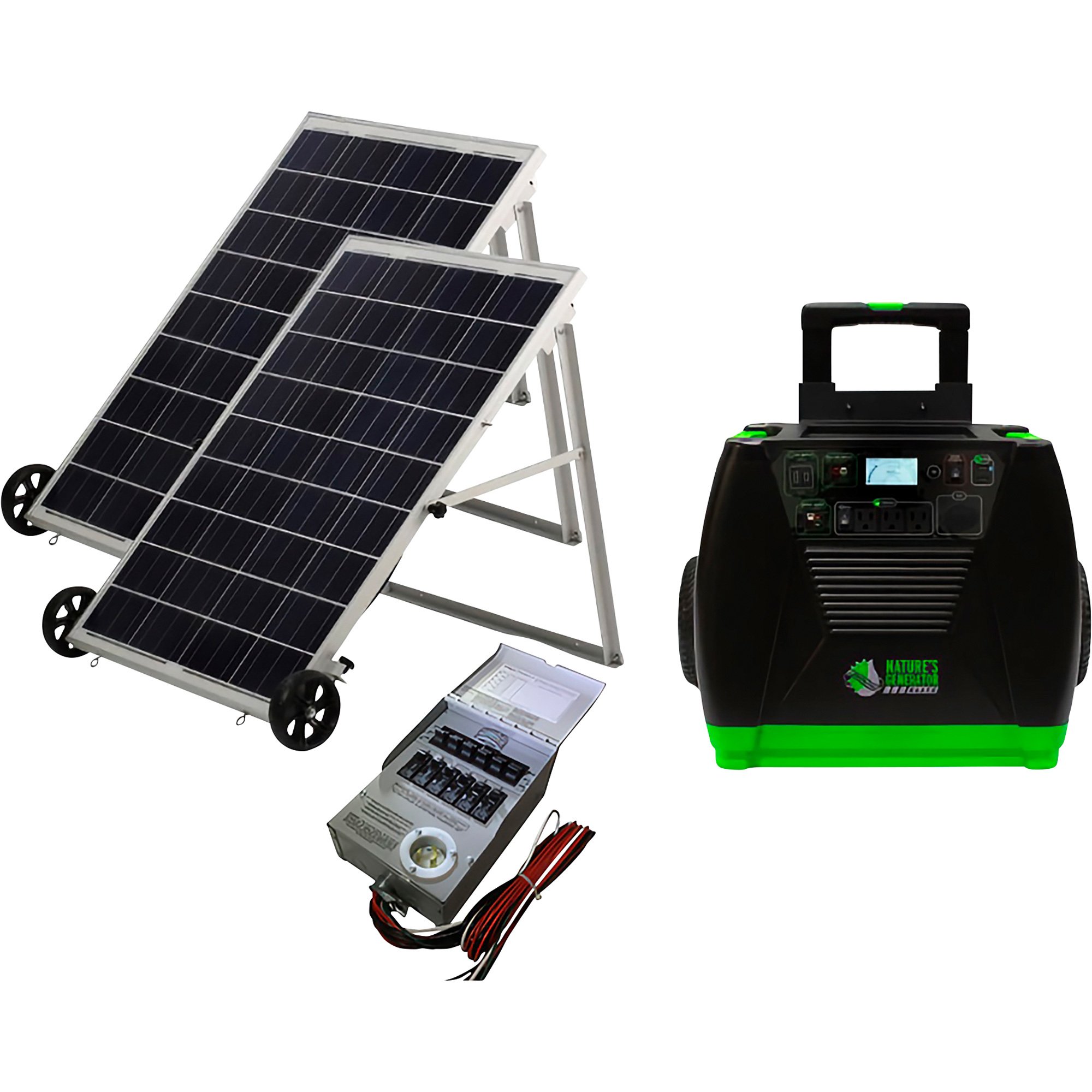 Nature's Generator Elite Gold Solar Generator System with Power ...