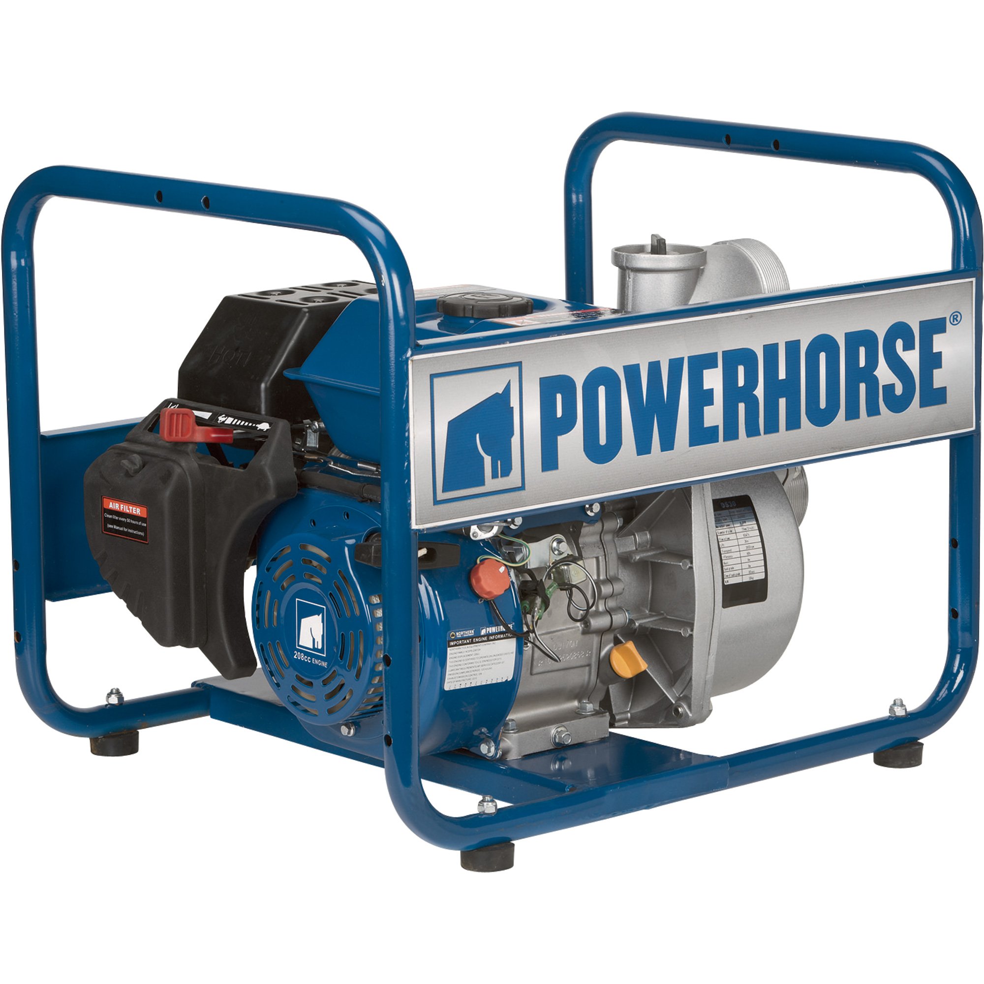 Powerhorse Semi-Trash Water Pump — 3in. Ports, 14,160 GPH, 5/8in ...