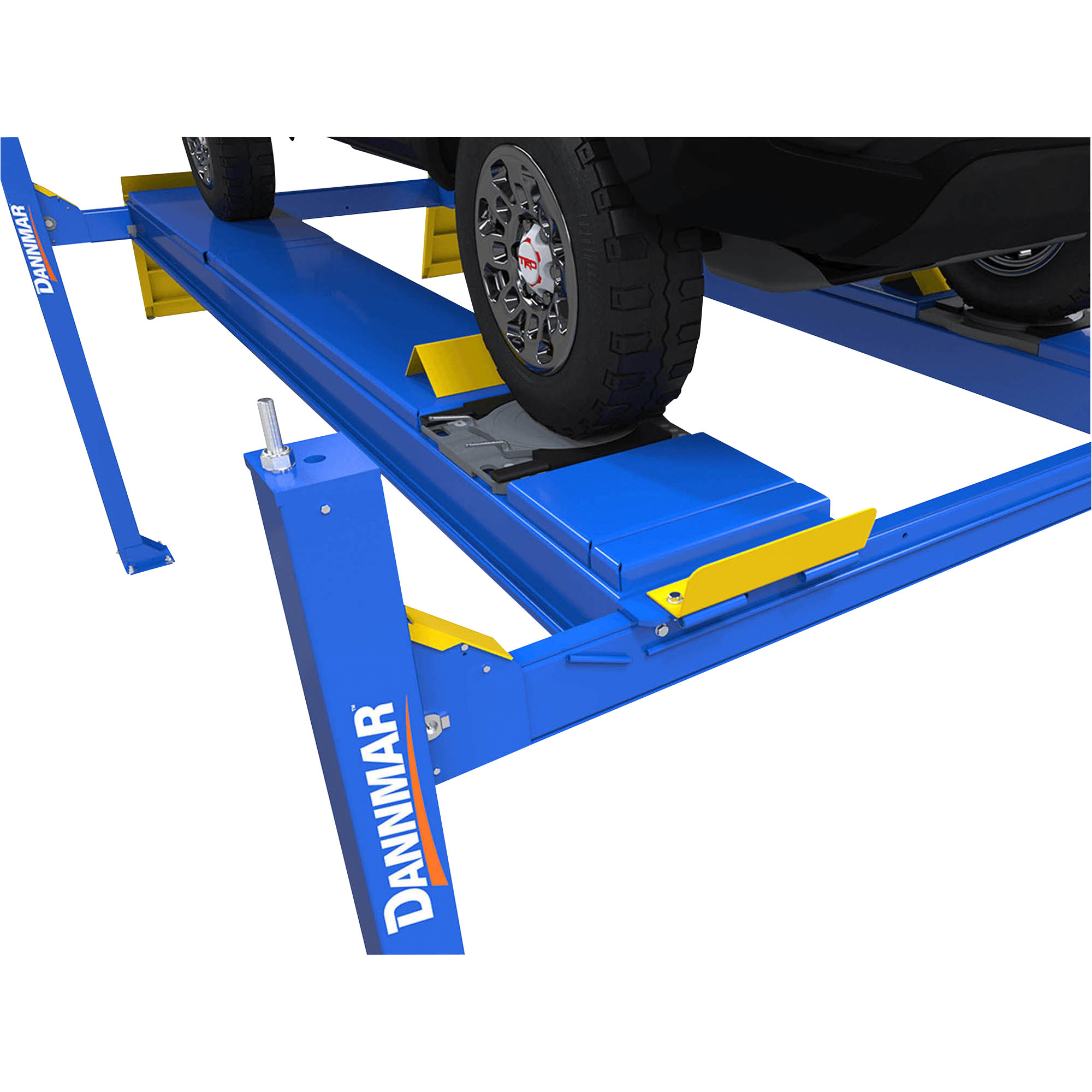 Dannmar 4-Post Alignment Lift with Electric/Hydraulic Motor — 12,000-Lb ...