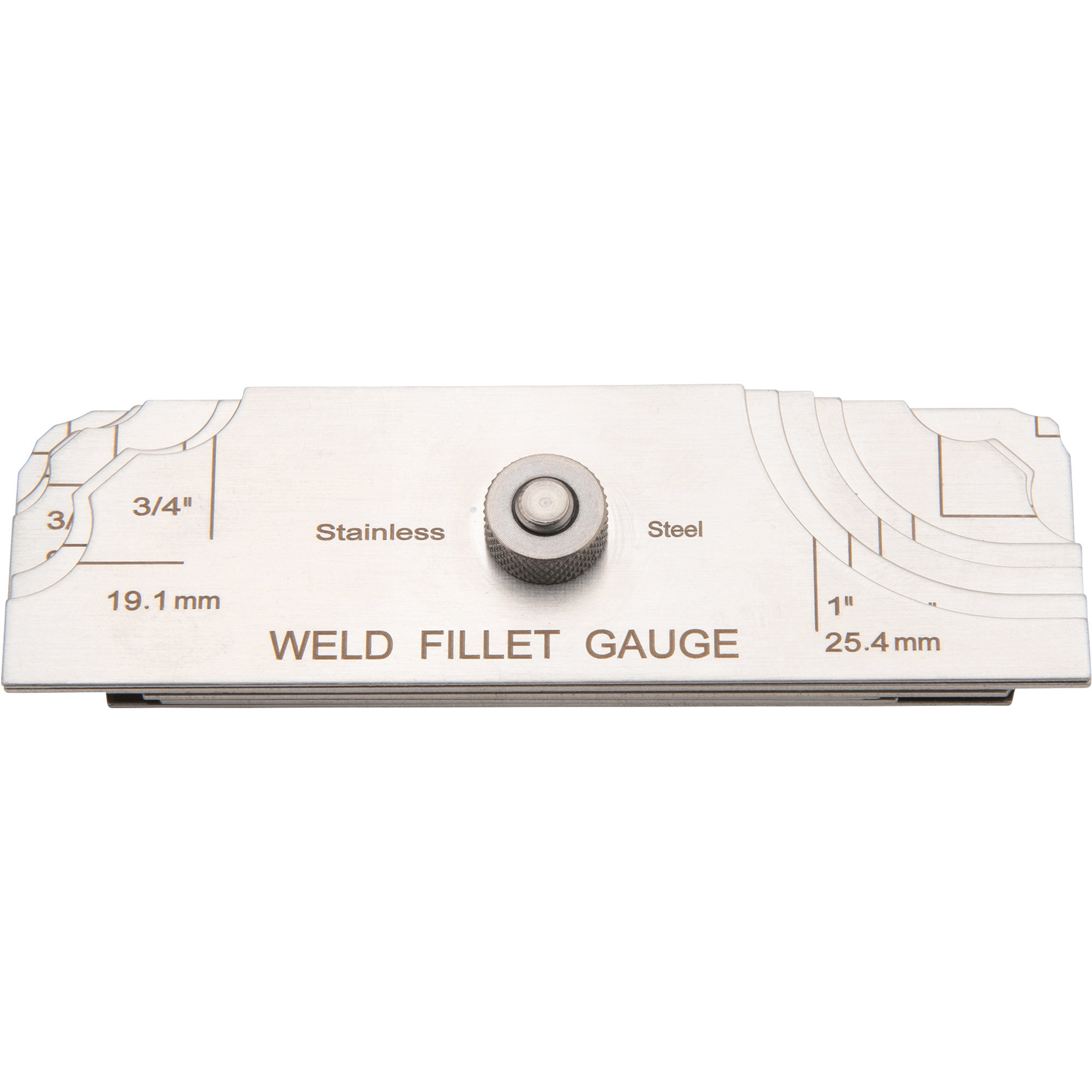 Harris Welding Fillet Gauge Set, 1/8in.-1in. Blades, Model# 4301278 ...