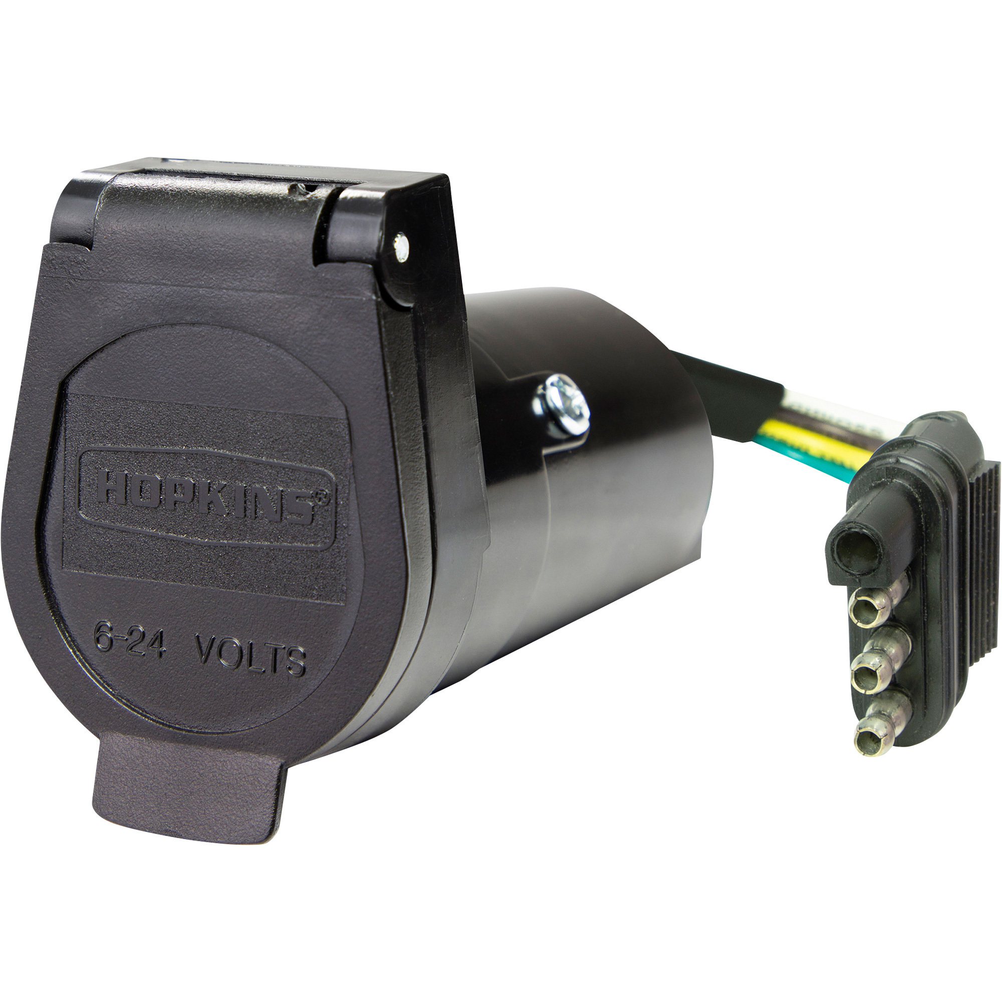 Hopkins Towing Solutions Trailer Light Wiring Adapter, 4 Flat To 7 ...