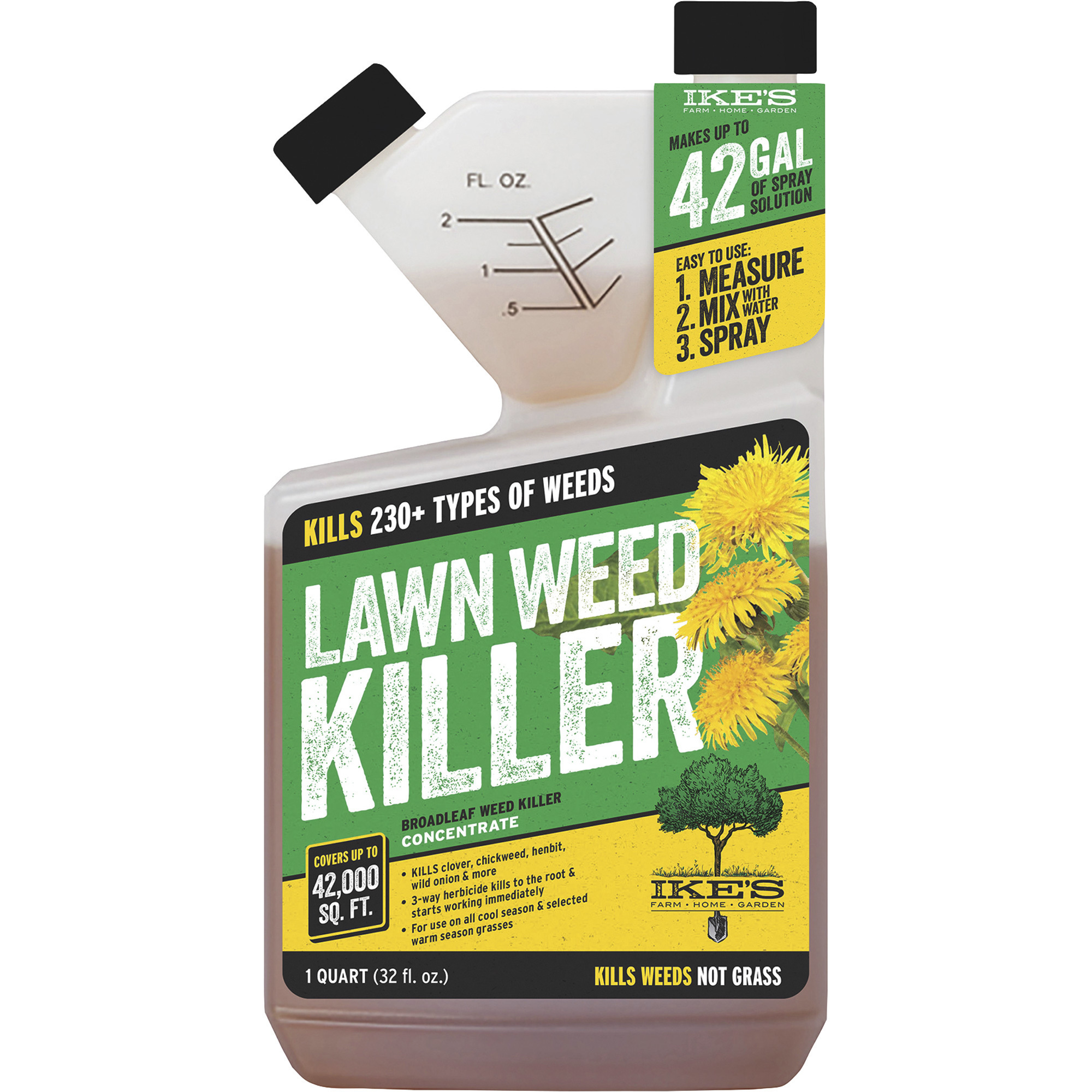 IKE's Lawn and Weed Killer Concentrate, 1-Quart Jug | Northern Tool