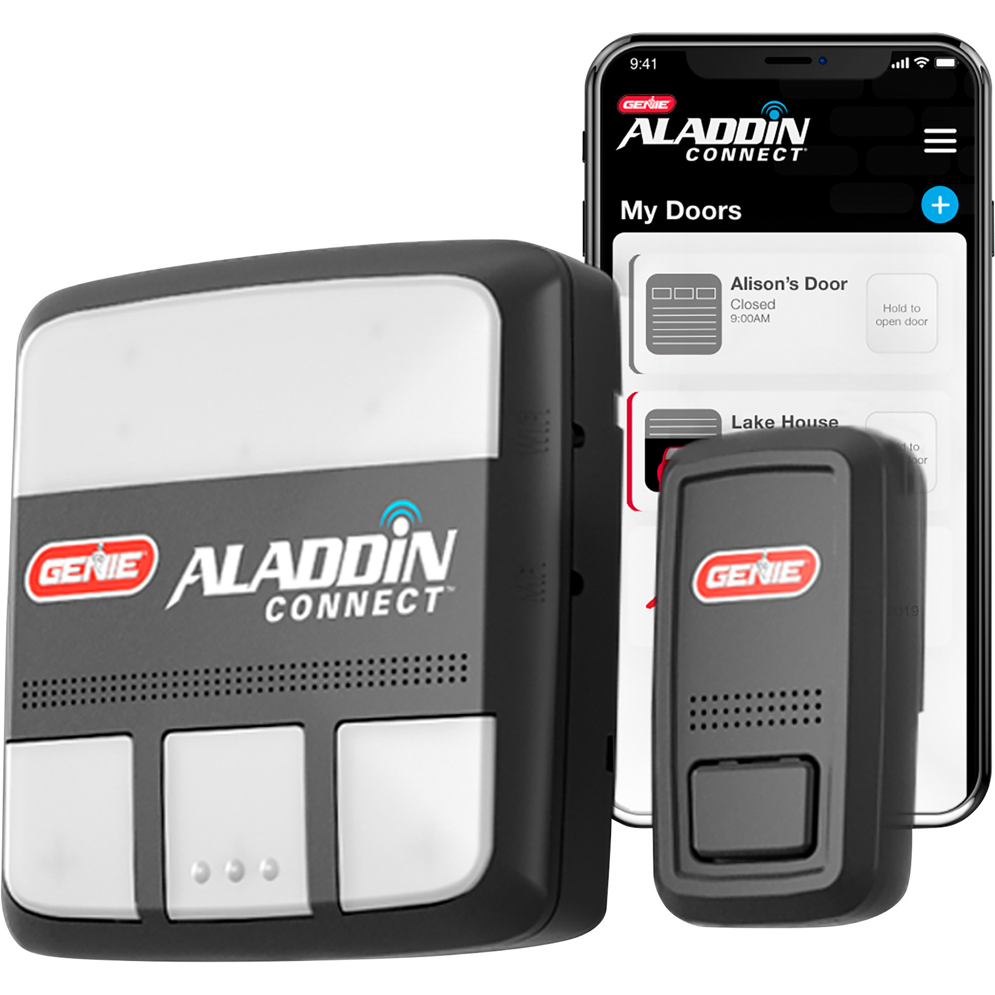 Genie Wi-Fi RetroFIt Kit for Garage Door Opener, Model# ALKT1-RB ...