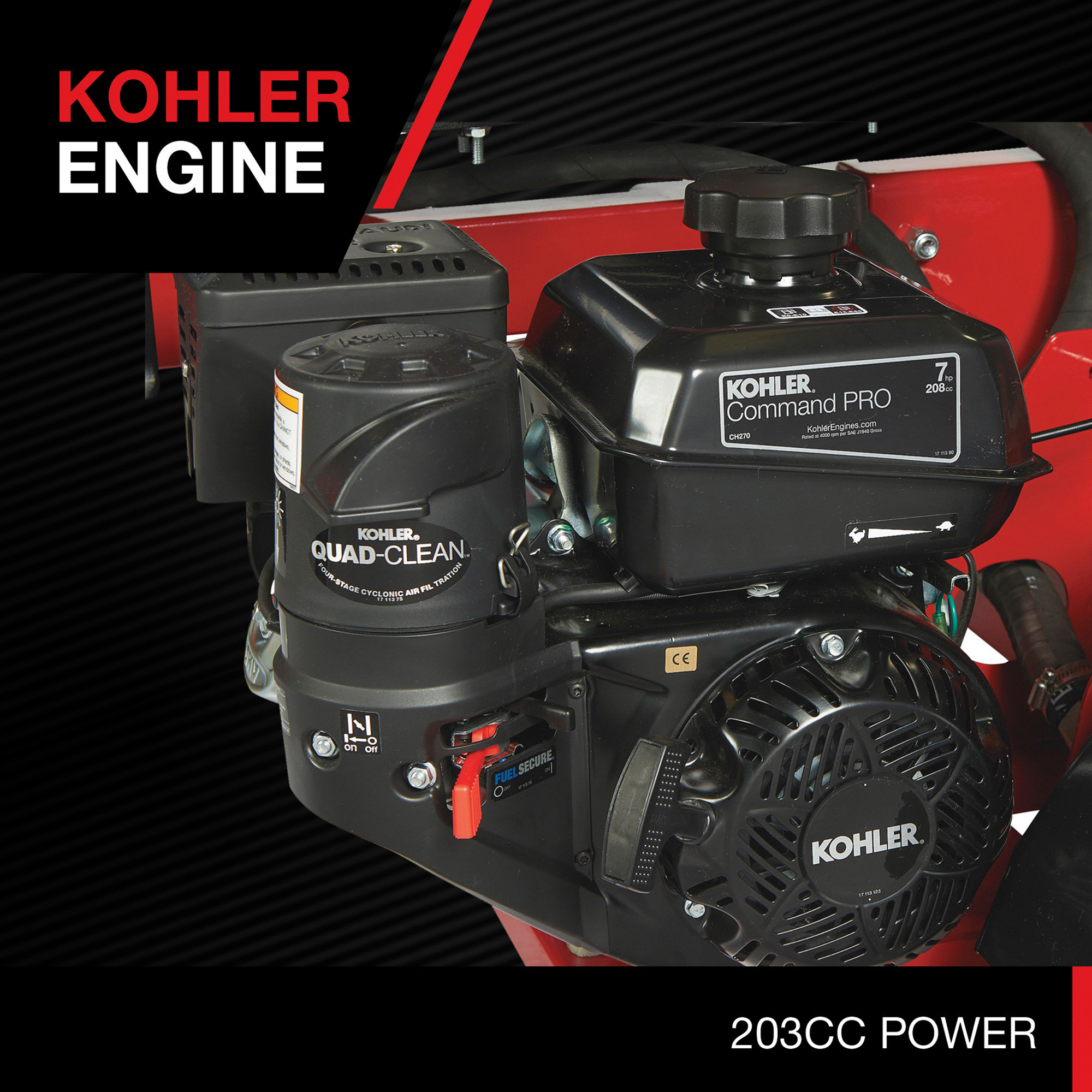 NorthStar Horizontal/Vertical Log Splitter, 30-Tons, 203cc Kohler CH270 ...